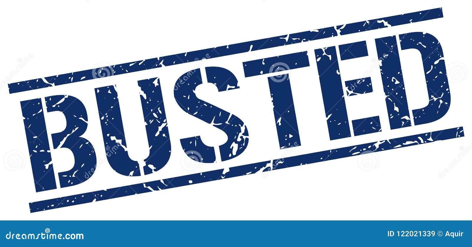 Busted stamp stock vector. Illustration of stamp, blue - 122021339