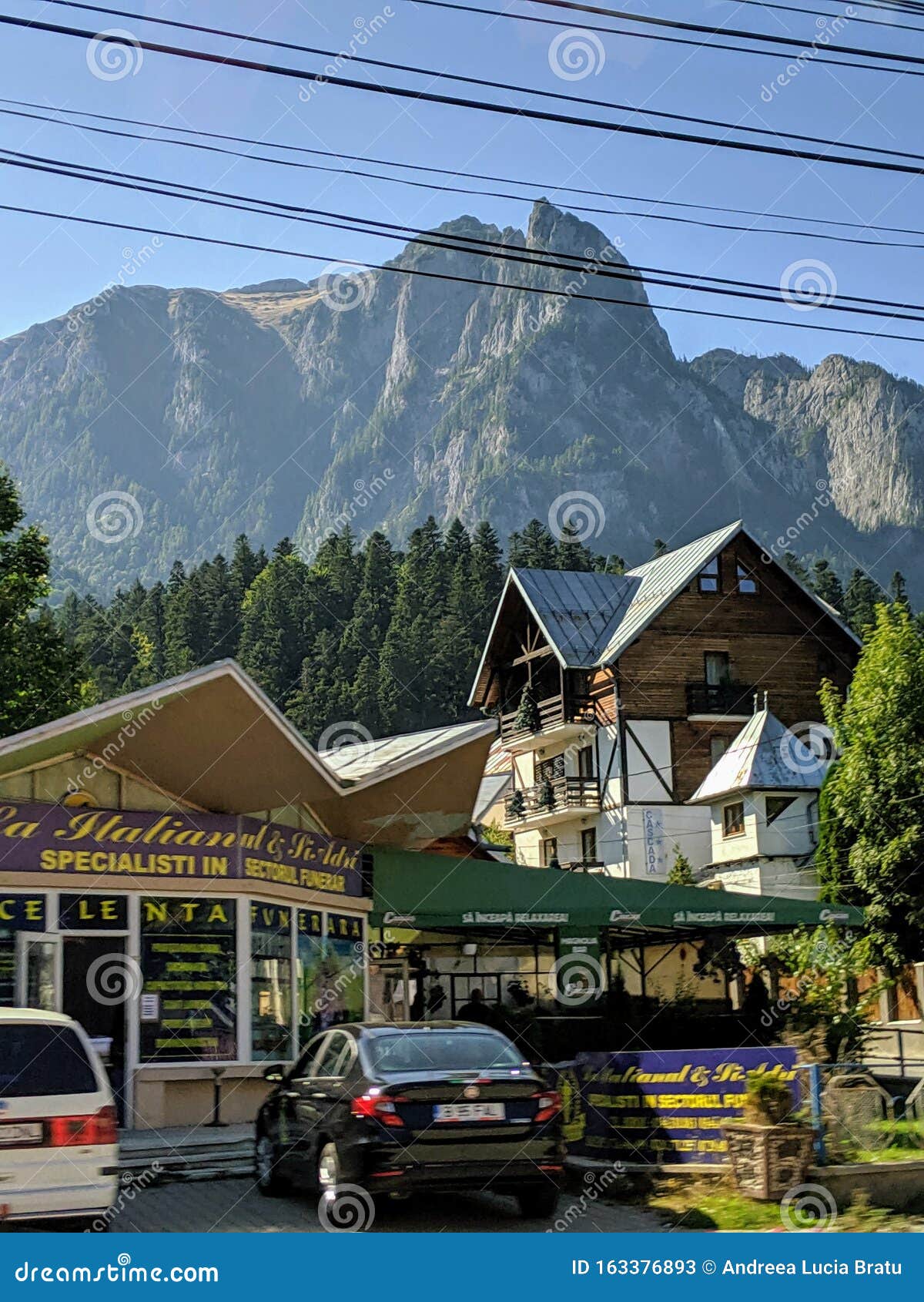 Busteni editorial stock photo. Image of busteni, mountain - 163376893