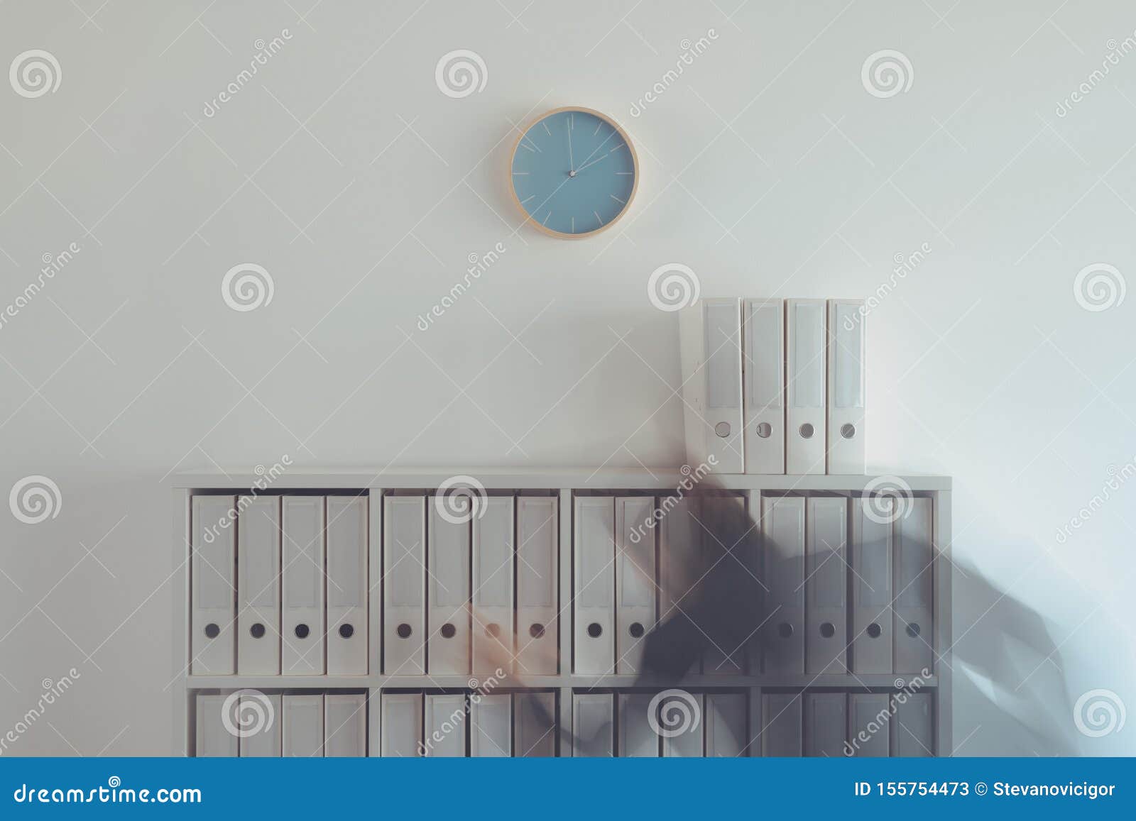 Busy Archive Administration Business Person Stock Image - Image of file ...