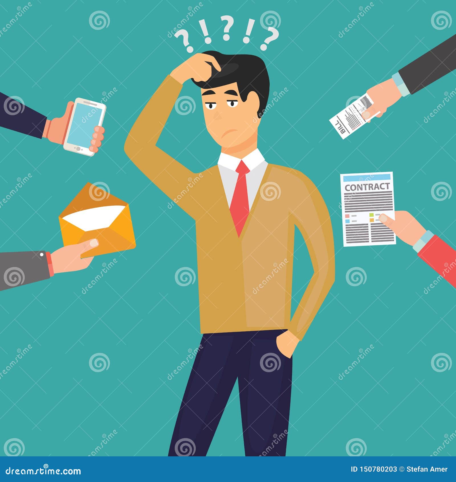 Workload 2D Vector Web Banner, Poster | CartoonDealer.com #212566463