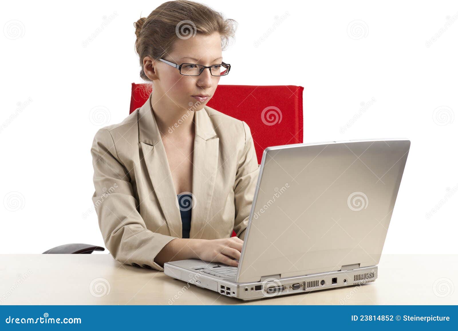 Busy businesswoman stock photo. Image of pretty, office - 23814852