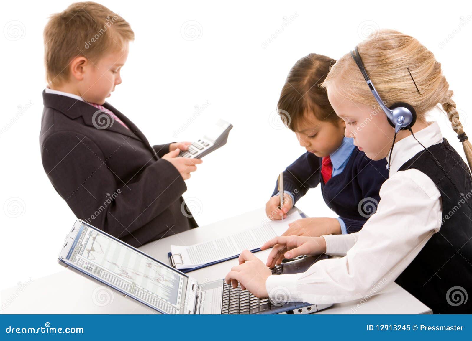 Busy children stock image. Image of hand, child, briefing - 12913245