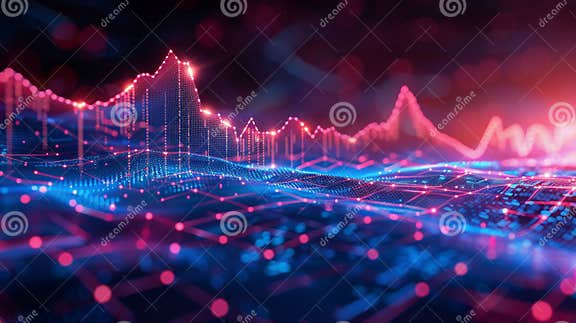 Busy Computer Screen with Numerous Arrows Stock Photo - Image of ...