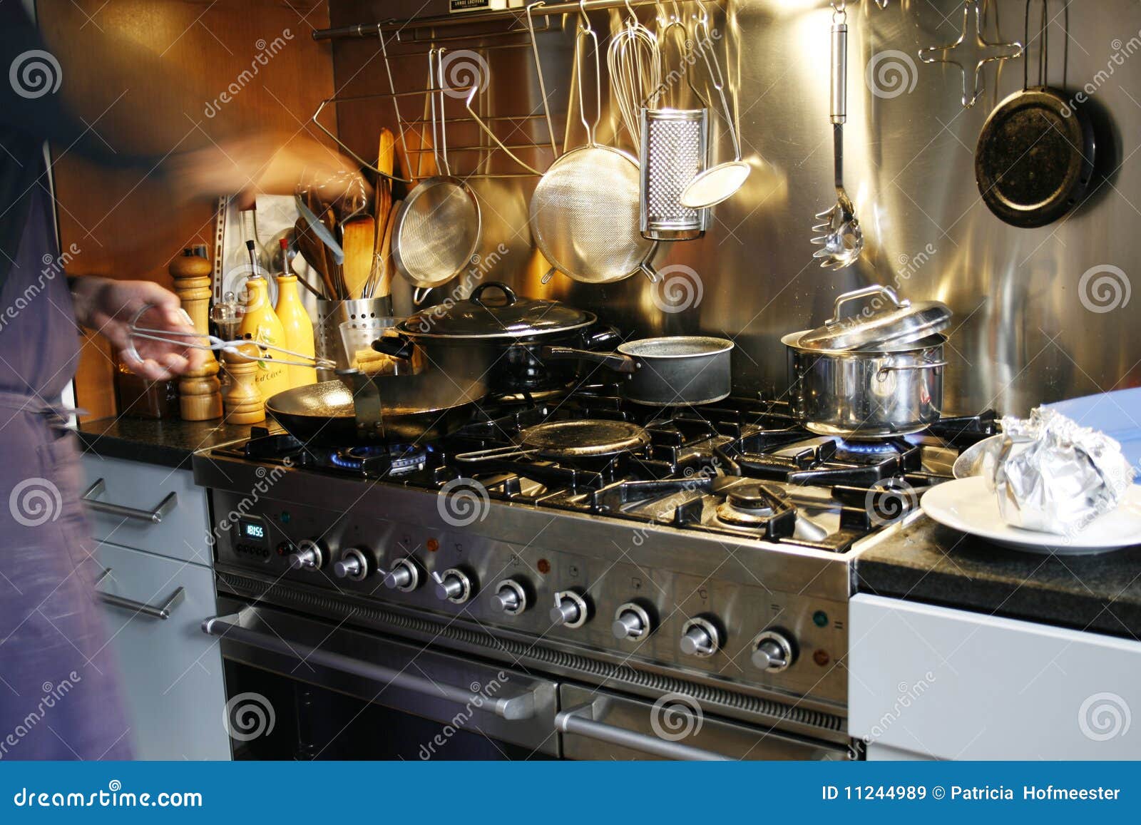 Busy cooking stock image. Image of design, home, gourmet - 11244989