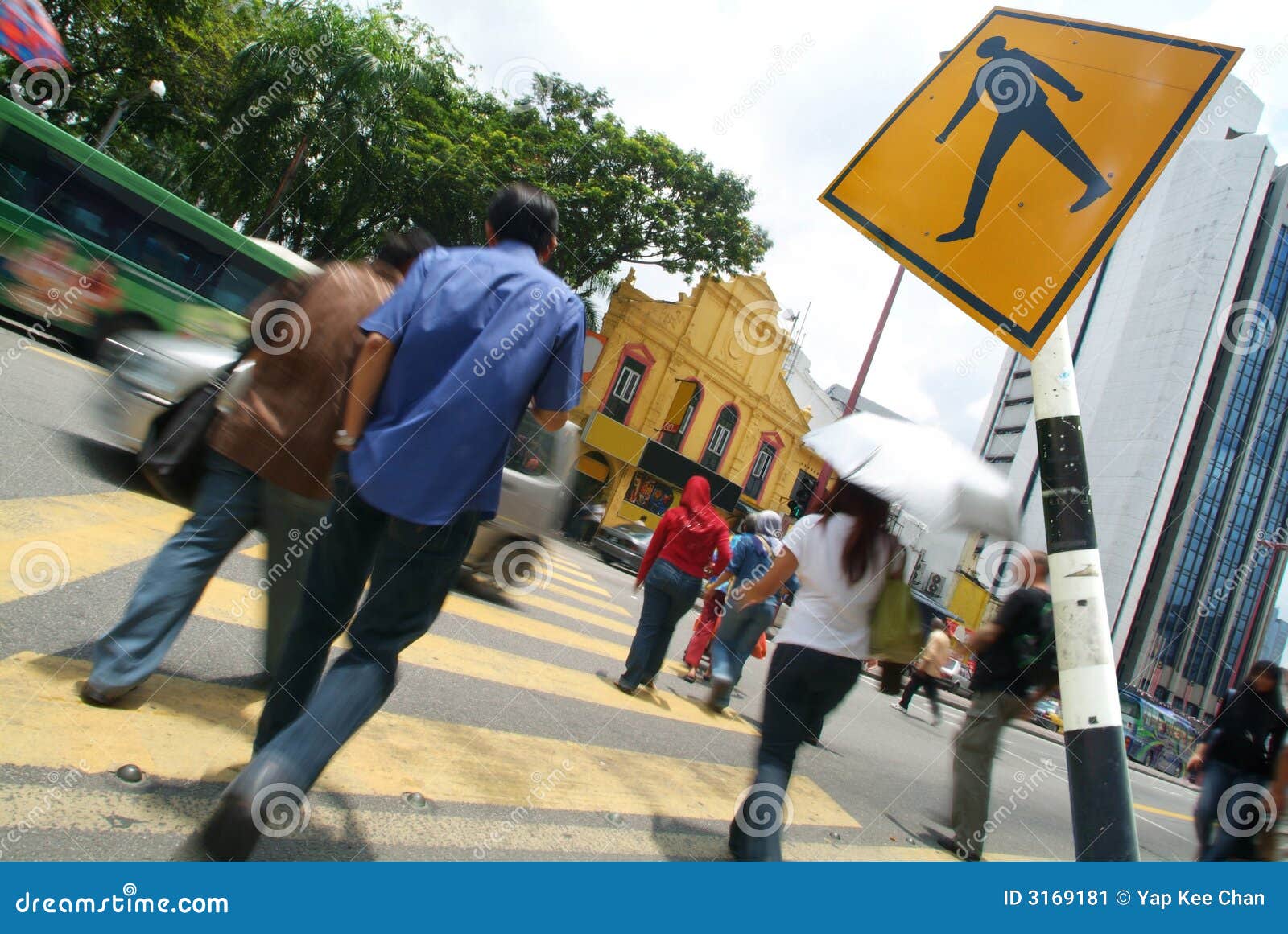 Busy crossing stock image. Image of communication, signboard - 3169181