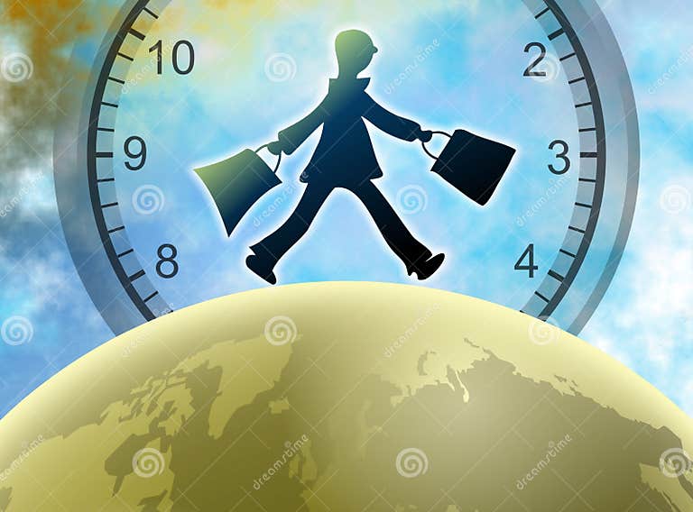 Busy Day stock illustration. Illustration of numbers, illustrations - 54365