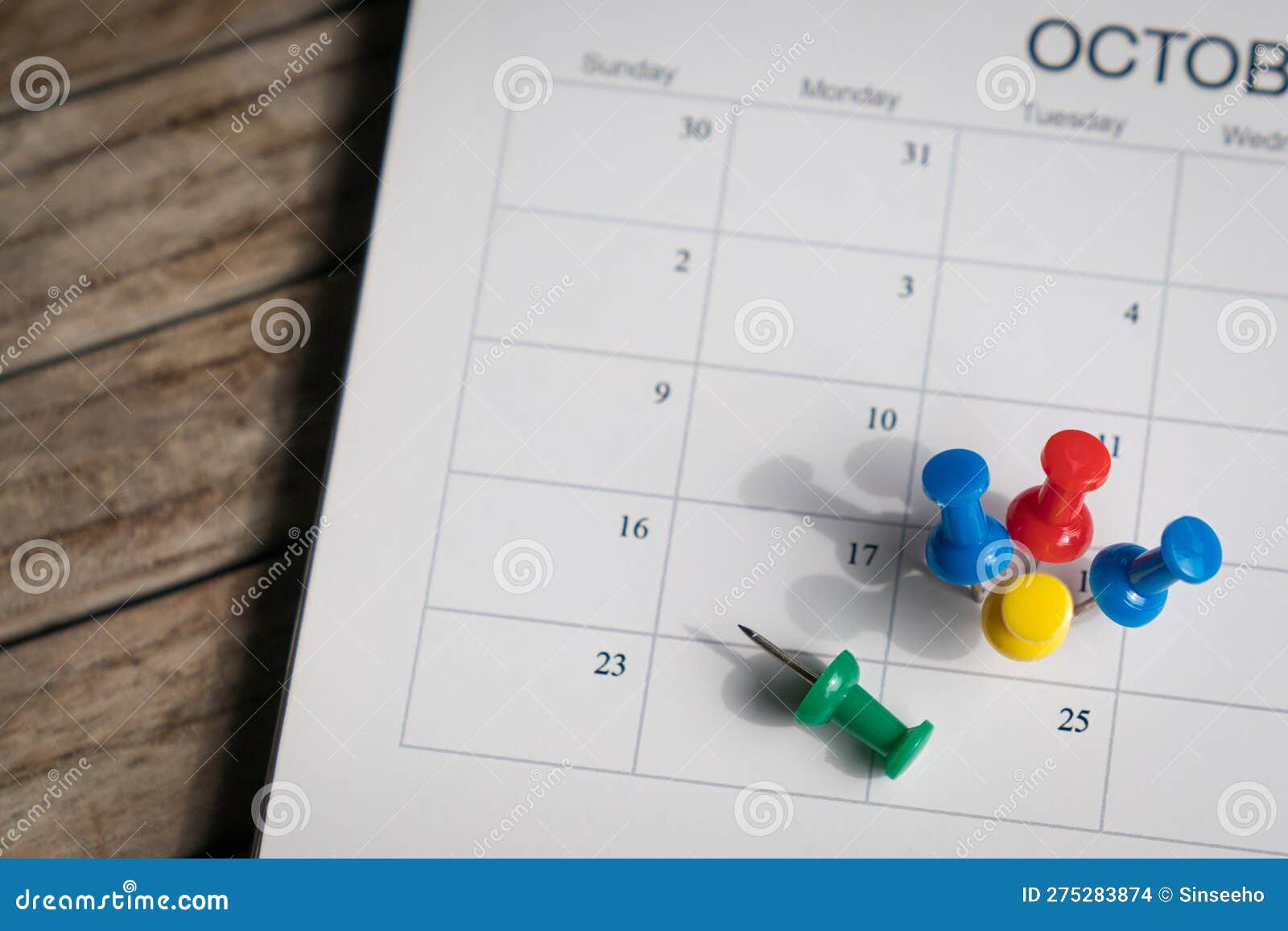Busy Day, Fully Booked Concept Stock Photo - Image of diary, colors ...