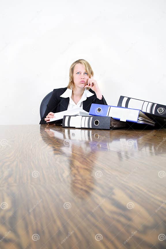 Busy day at the office stock photo. Image of busy, female - 10857570