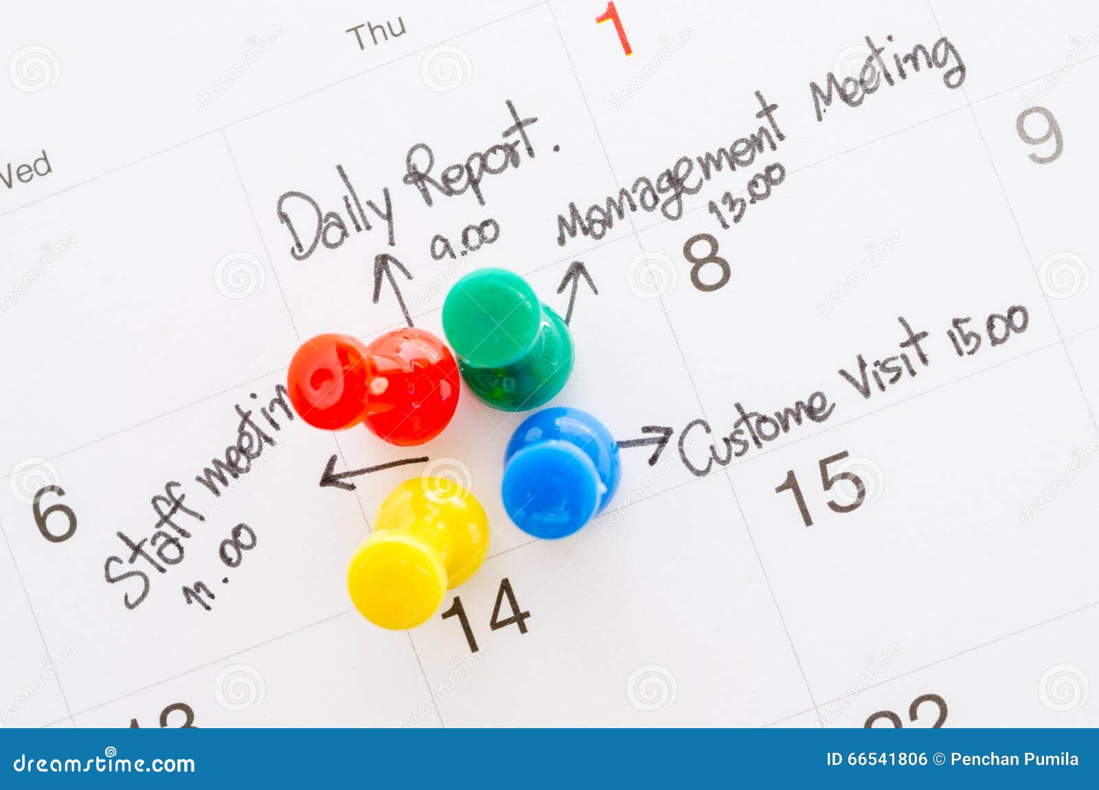 Busy Day Overworked Schedule. Stock Photo - Image of diary, plan: 66541806