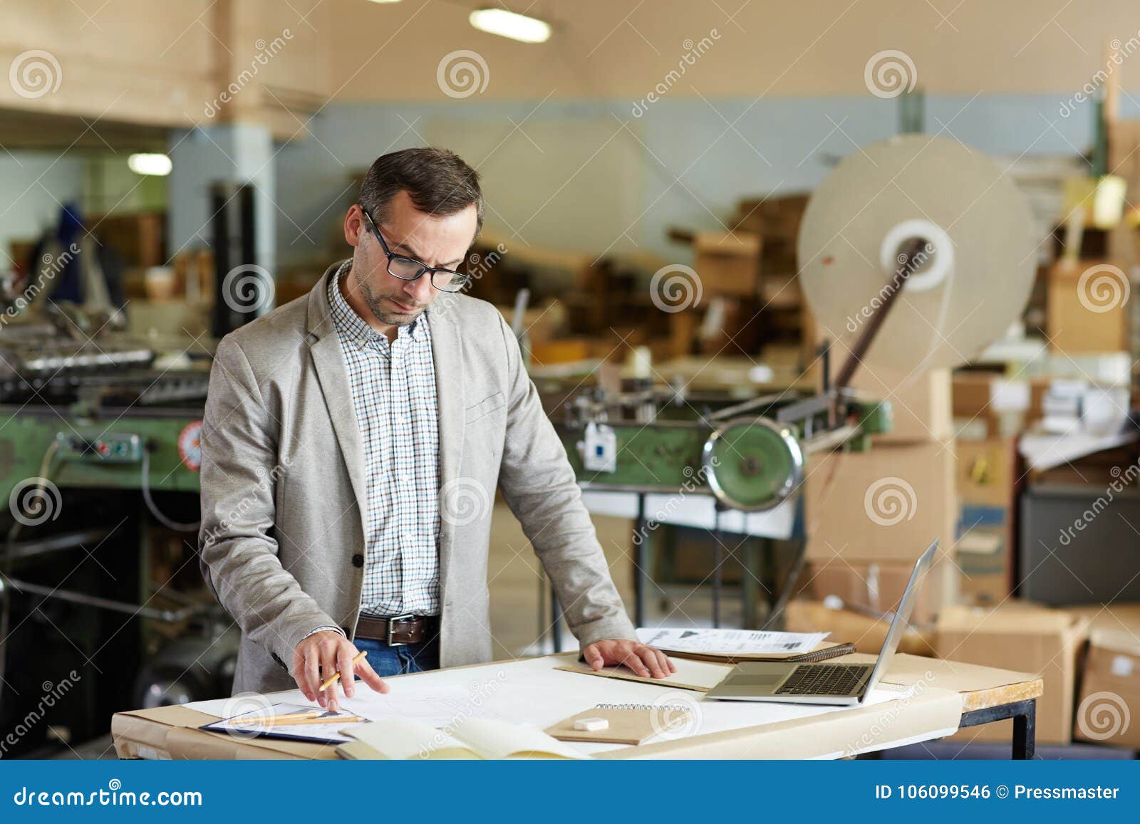 Busy engineer stock photo. Image of project, technical - 106099546