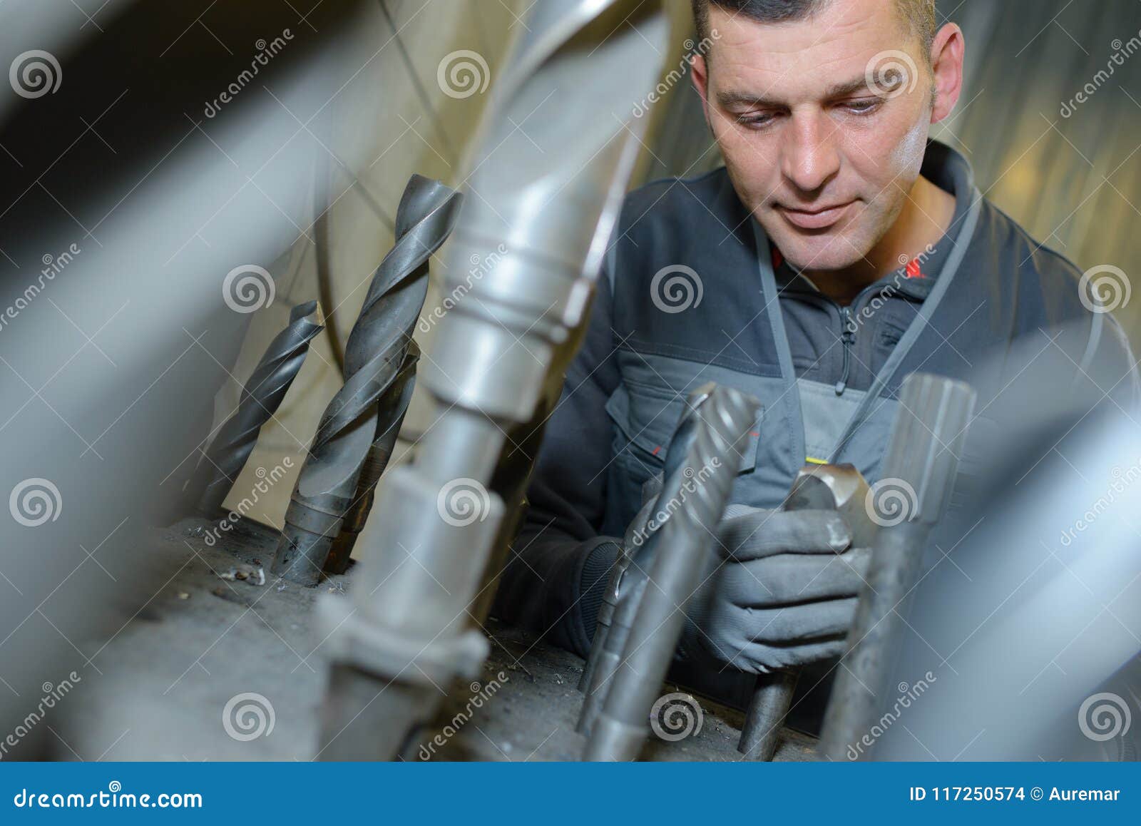 The busy factory worker stock photo. Image of vocation - 117250574