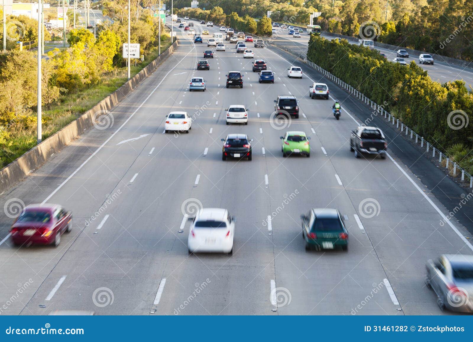 Busy highway stock photo. Image of pollution, driving - 31461282