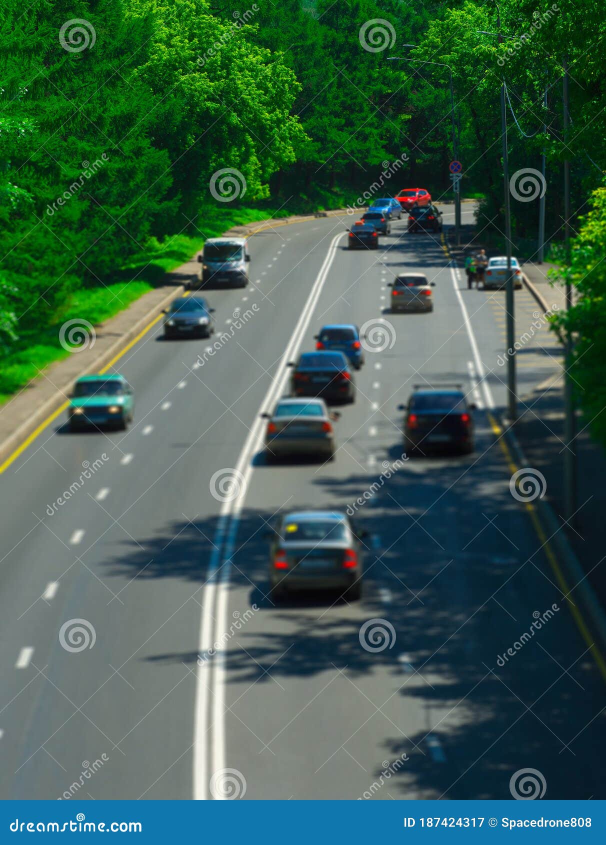 Busy Highway Transportation Background Stock Image - Image of dramatic ...