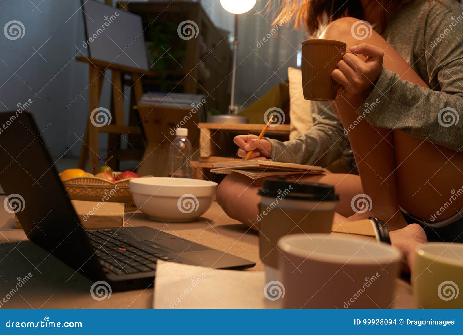 Busy with homework stock photo. Image of book, energy - 99928094