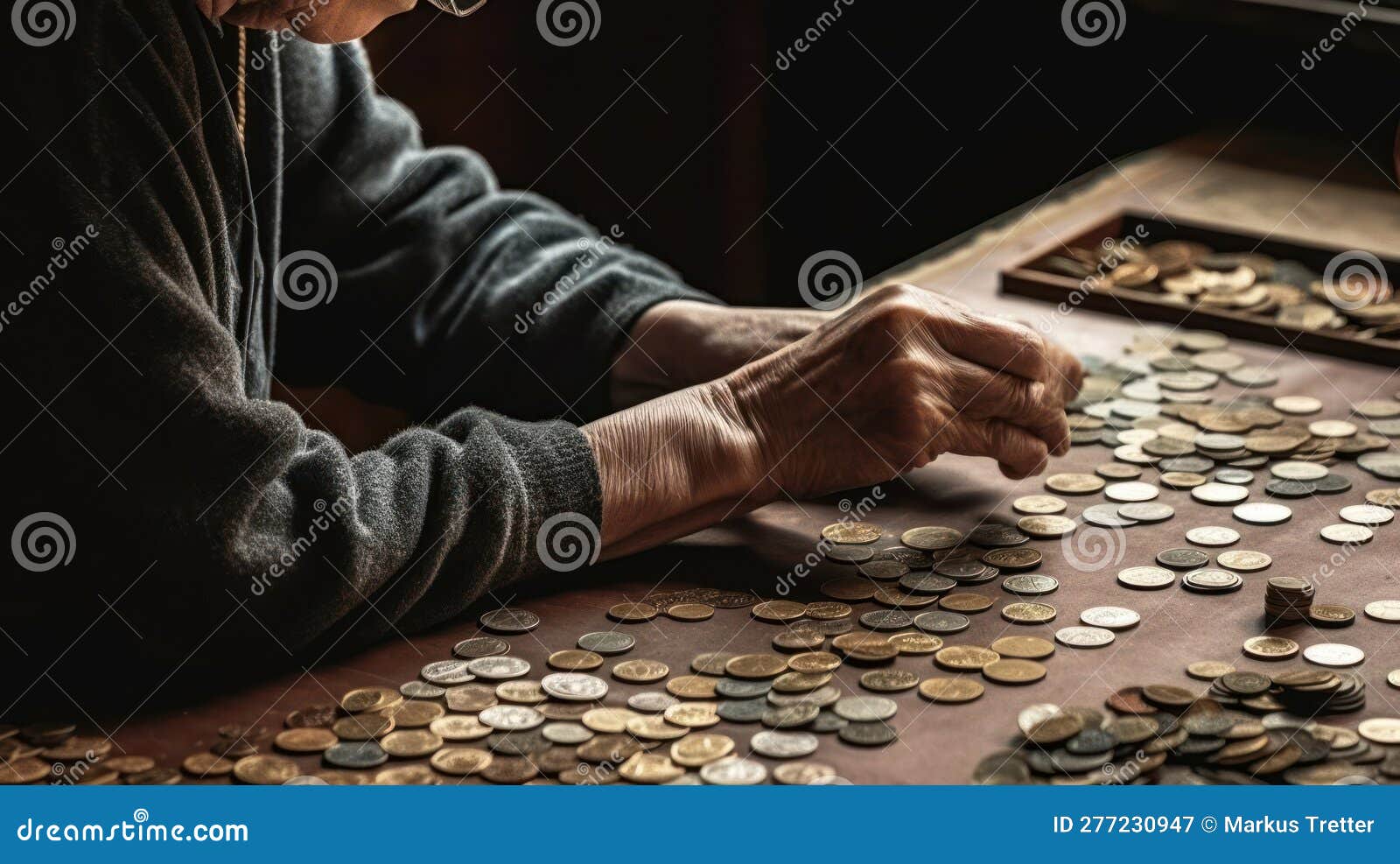 Person Counting On Abacus, Vector Cartoon Stick Figure Illustration ...