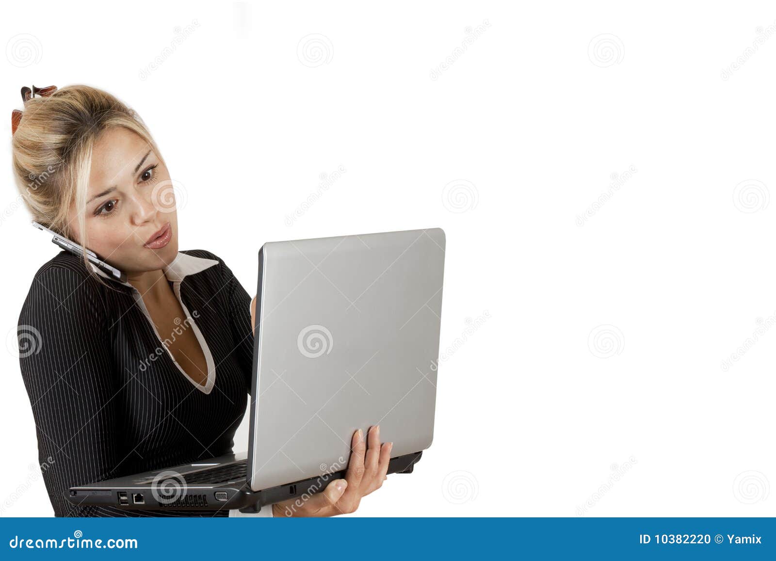 Busy Lady stock photo. Image of casual, satisfaction - 10382220