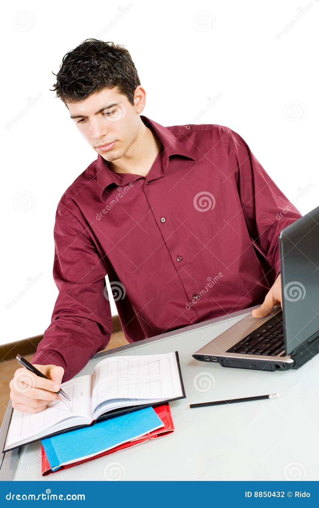 Busy Man Picture. Image: 8850432