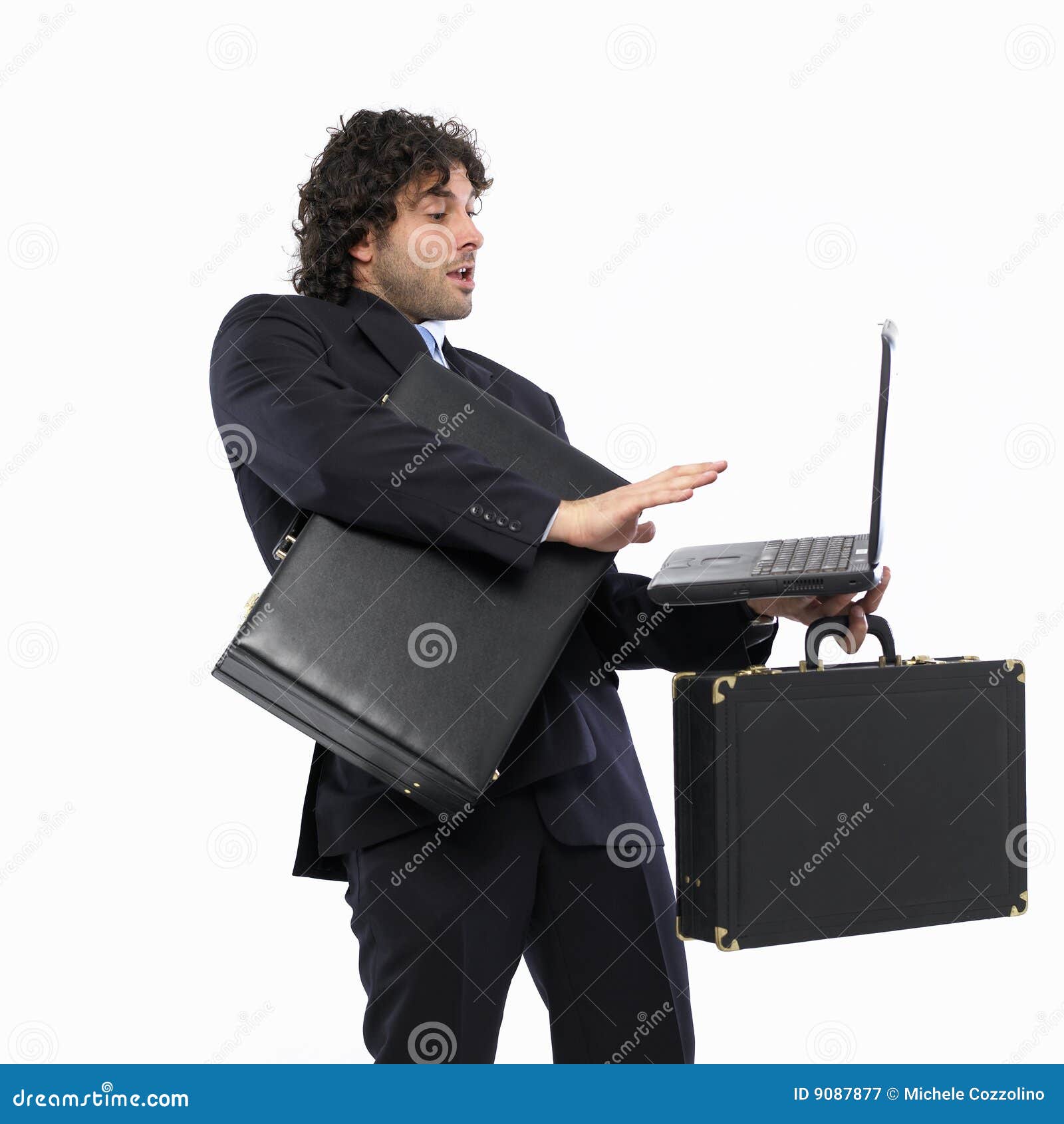 Busy man stock image. Image of concept, stairs, space - 9087877