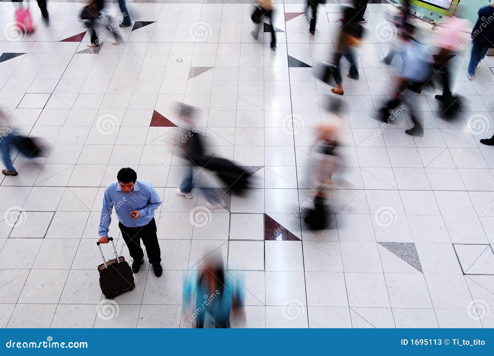 Busy Man Deciding the Way To Go Stock Image - Image of commuter ...