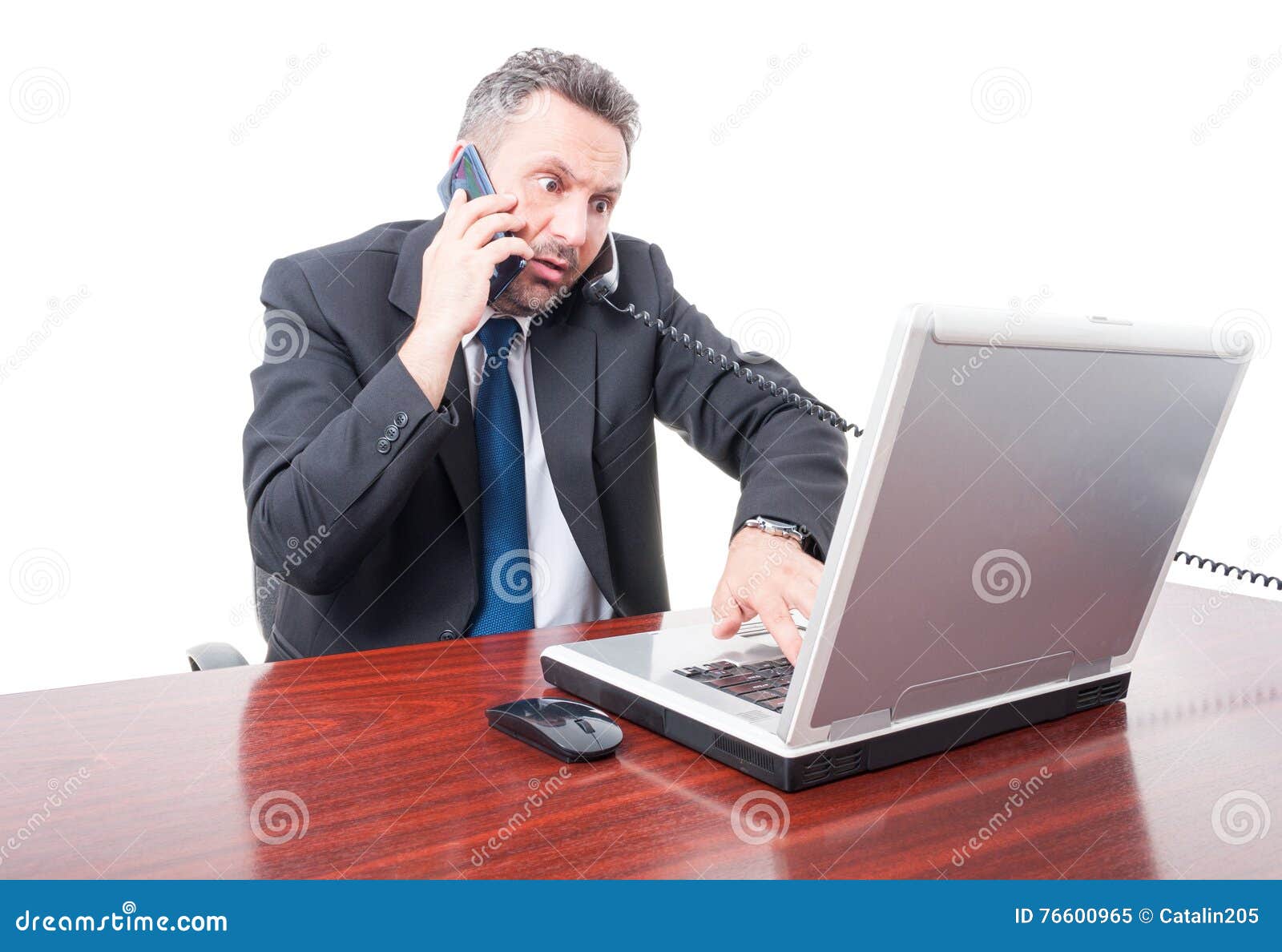Busy Manager. Businesswoman With Stack Of Folders And Documents Royalty ...