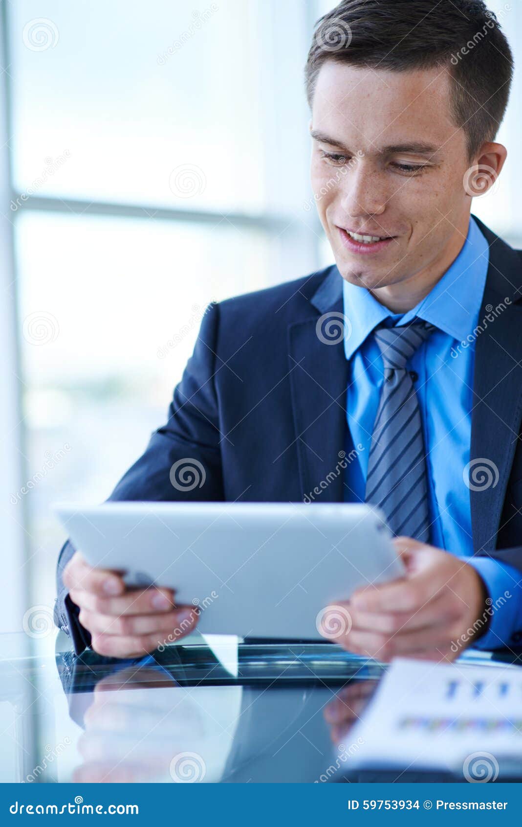 Busy manager stock photo. Image of dressed, business - 59753934