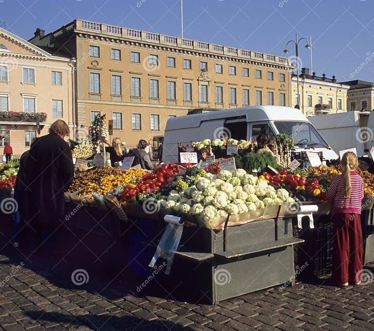 Busy Market Day editorial image. Image of europe, fresh - 773130