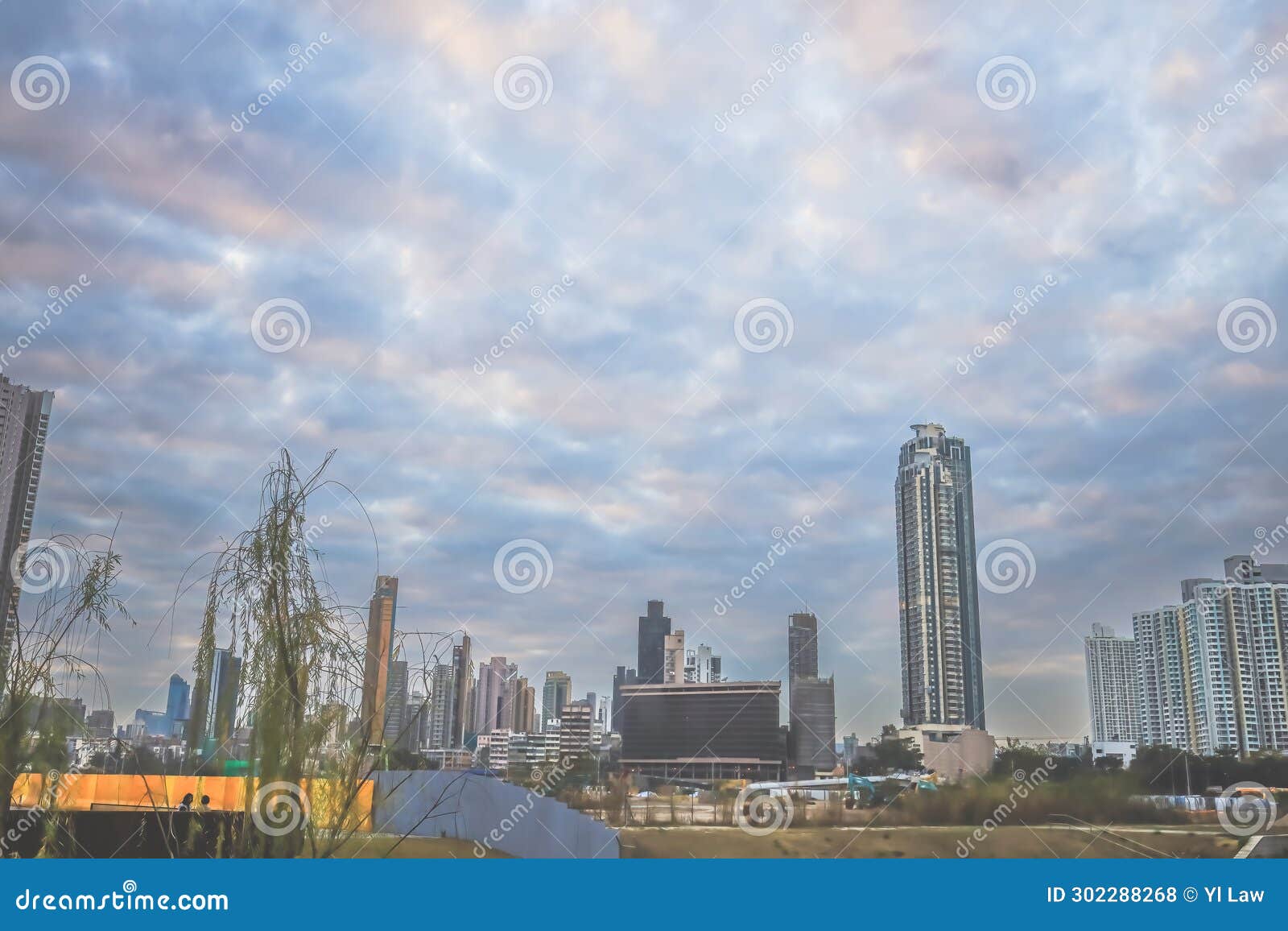 Busy Metropolis with High-Rise Buildings and a Crowded Dec 31 2023 ...