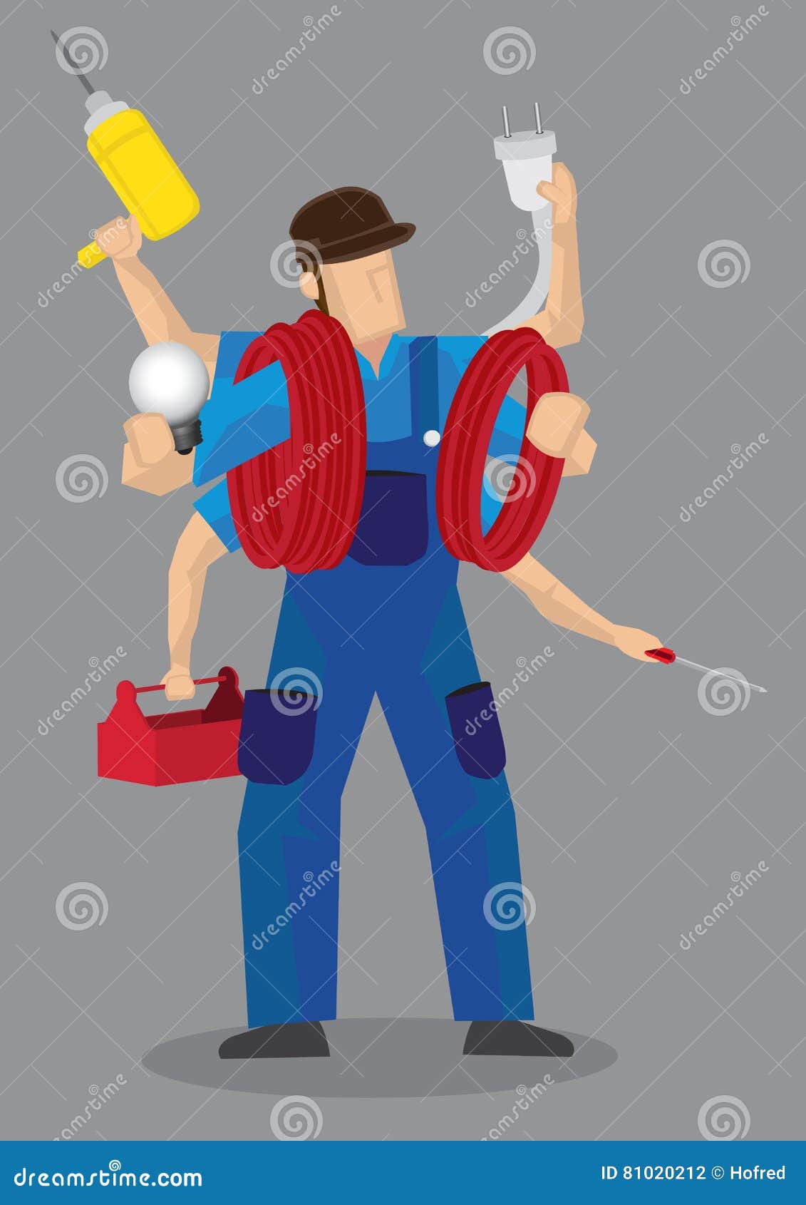 Multiple Skills Tools Stock Illustrations – 4 Multiple Skills Tools ...