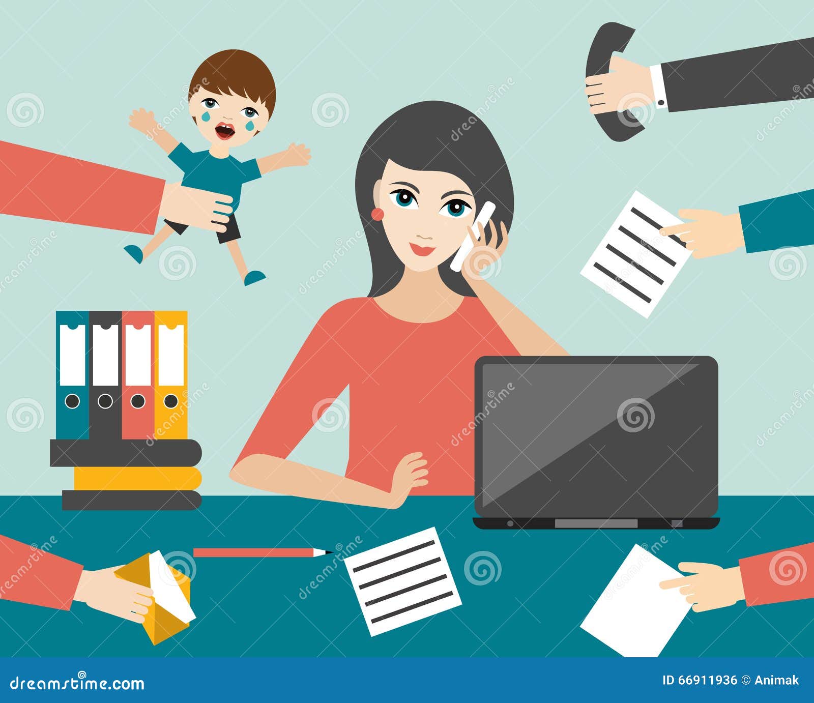 Busy Multitasking Man, Father, Dad, Daddy, Romantic Husband ...