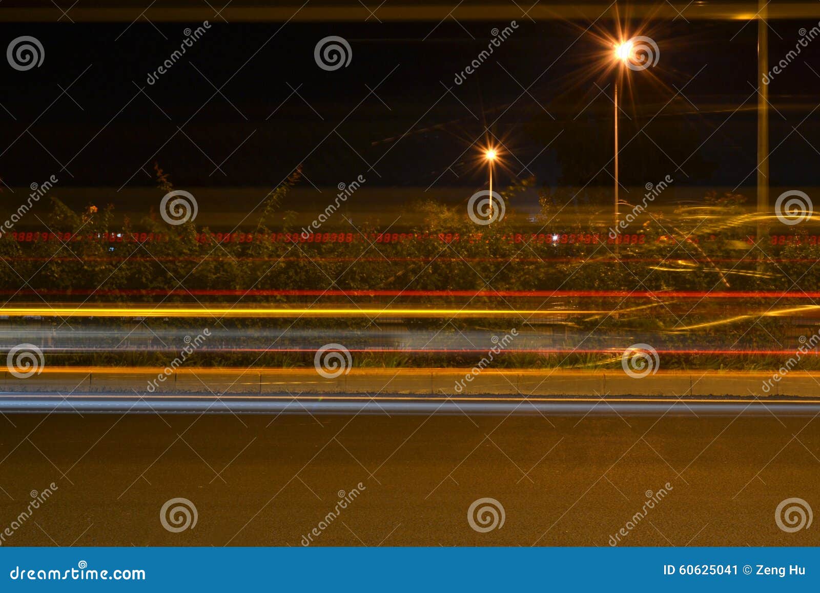 Busy Night Road stock image. Image of beltway, headlight - 60625041