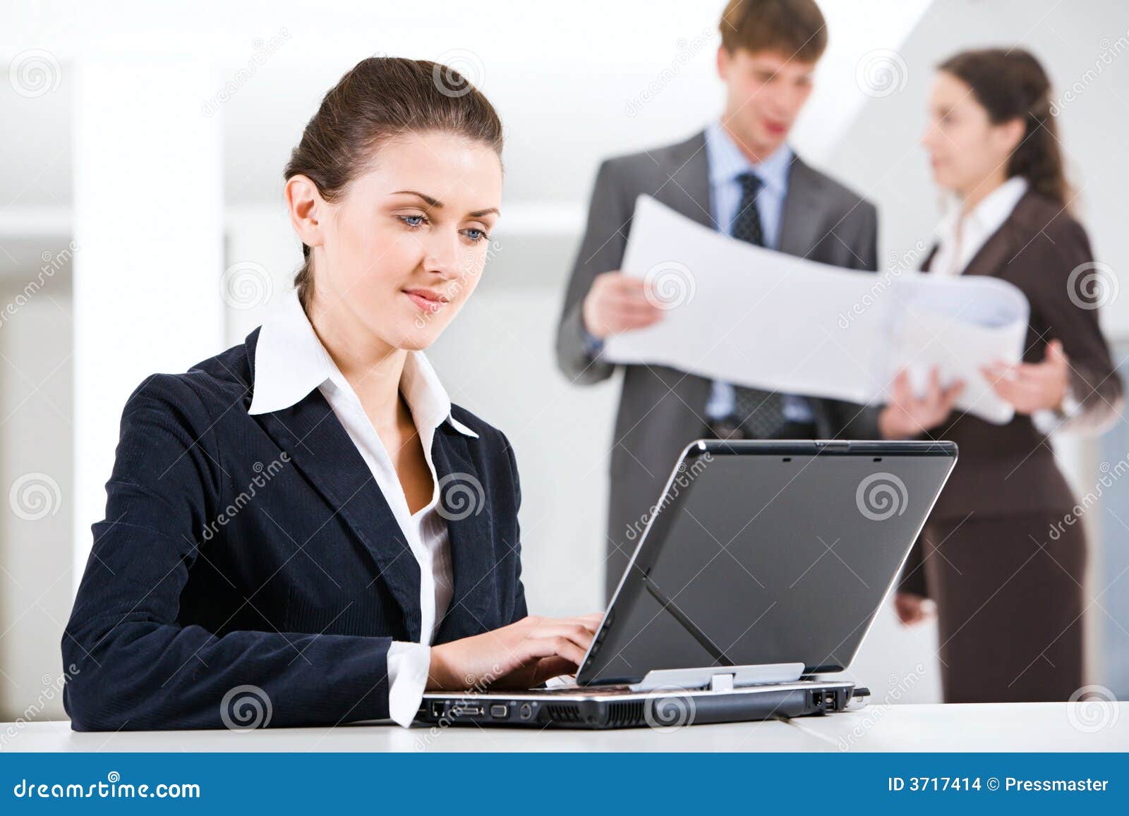 Busy professional stock photo. Image of partner, collar - 3717414