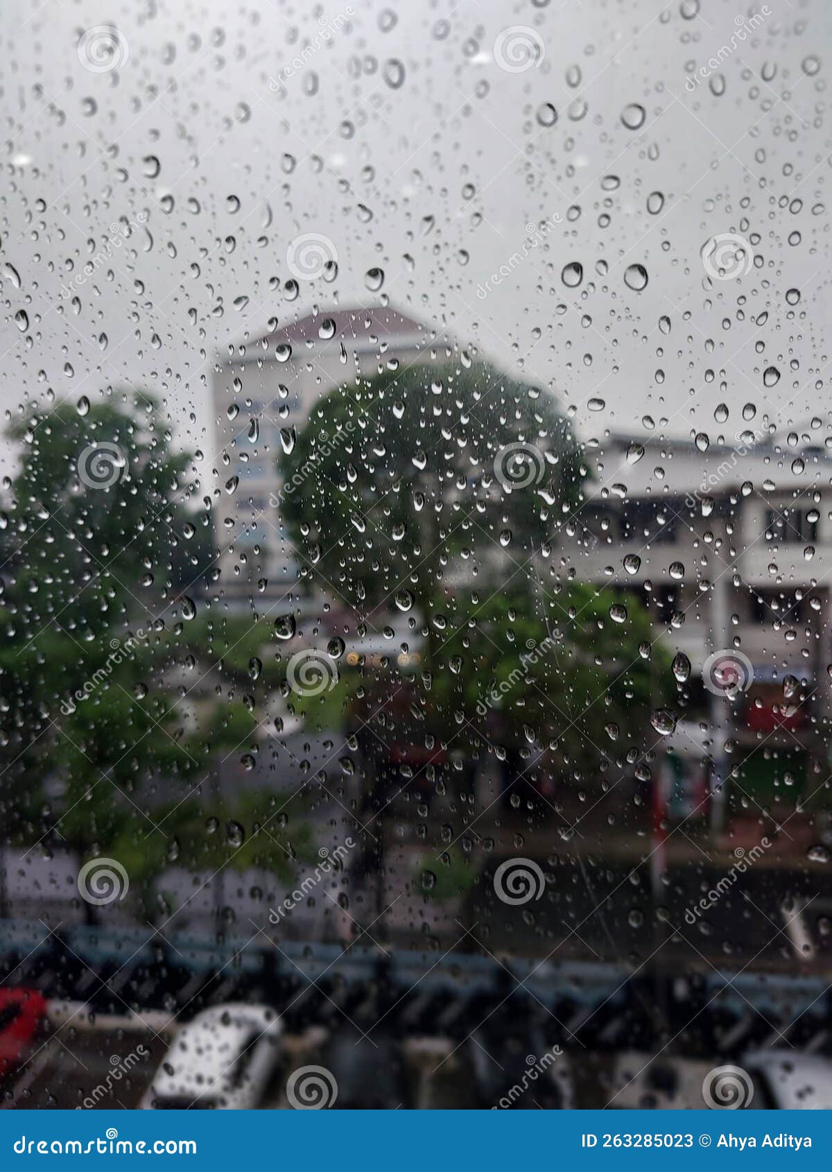 Busy Rain Drop at the Window Stock Image - Image of frost, water: 263285023