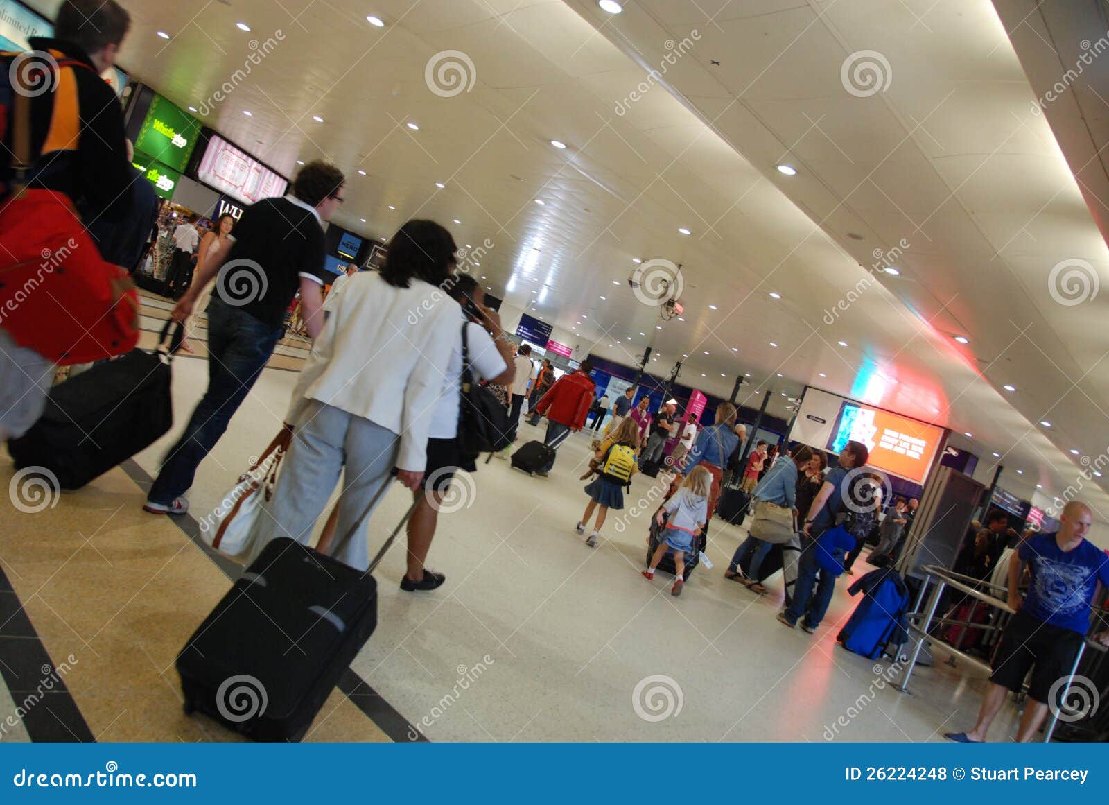 Busy station editorial stock photo. Image of families - 26224248