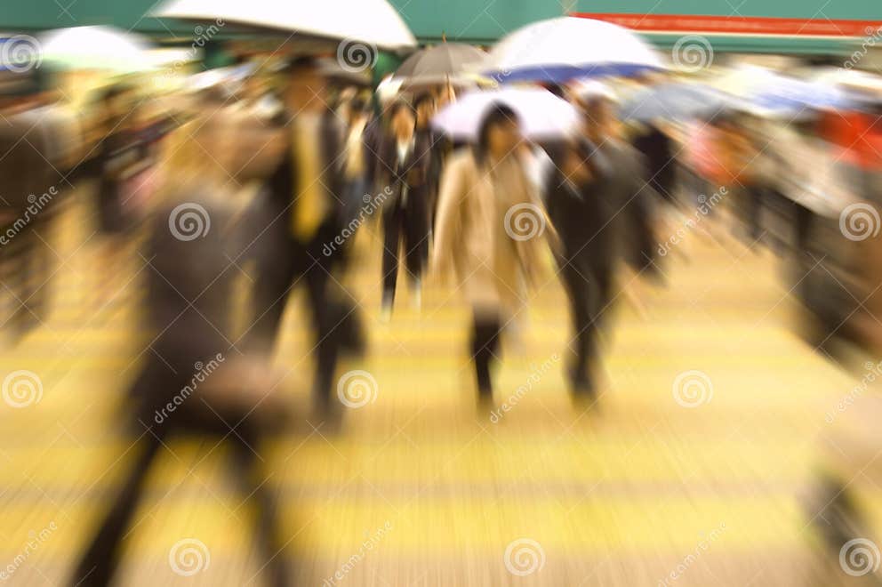 Busy street stock photo. Image of busy, commuting, commuters - 4311264