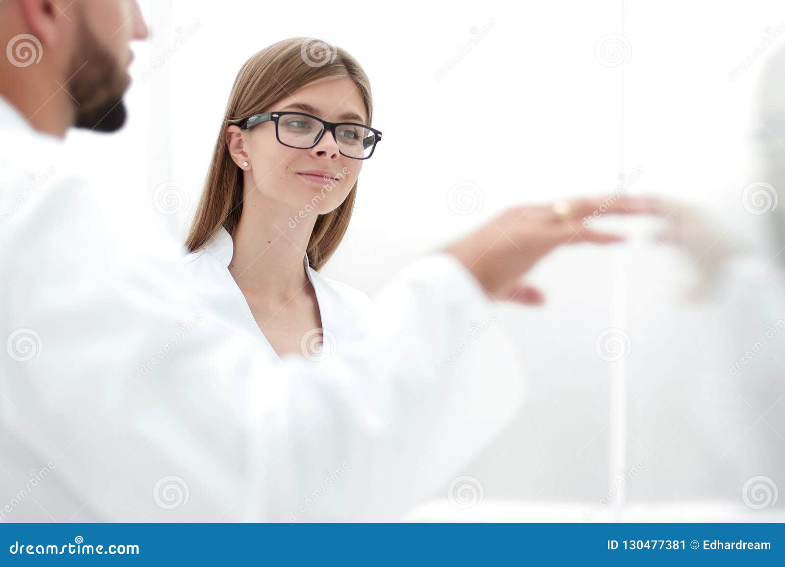 A Busy Team of Experts in Forensic Science. Stock Image - Image of ...