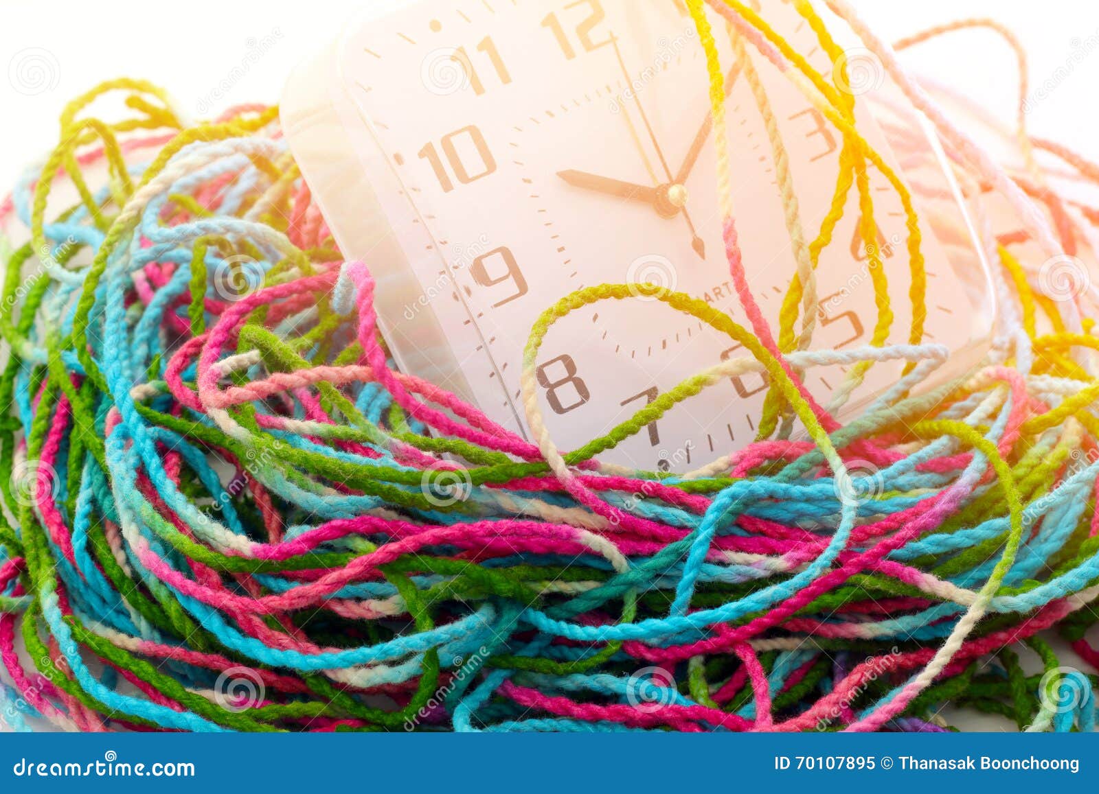 Busy Time On Clock. Stock Photography | CartoonDealer.com #68666126