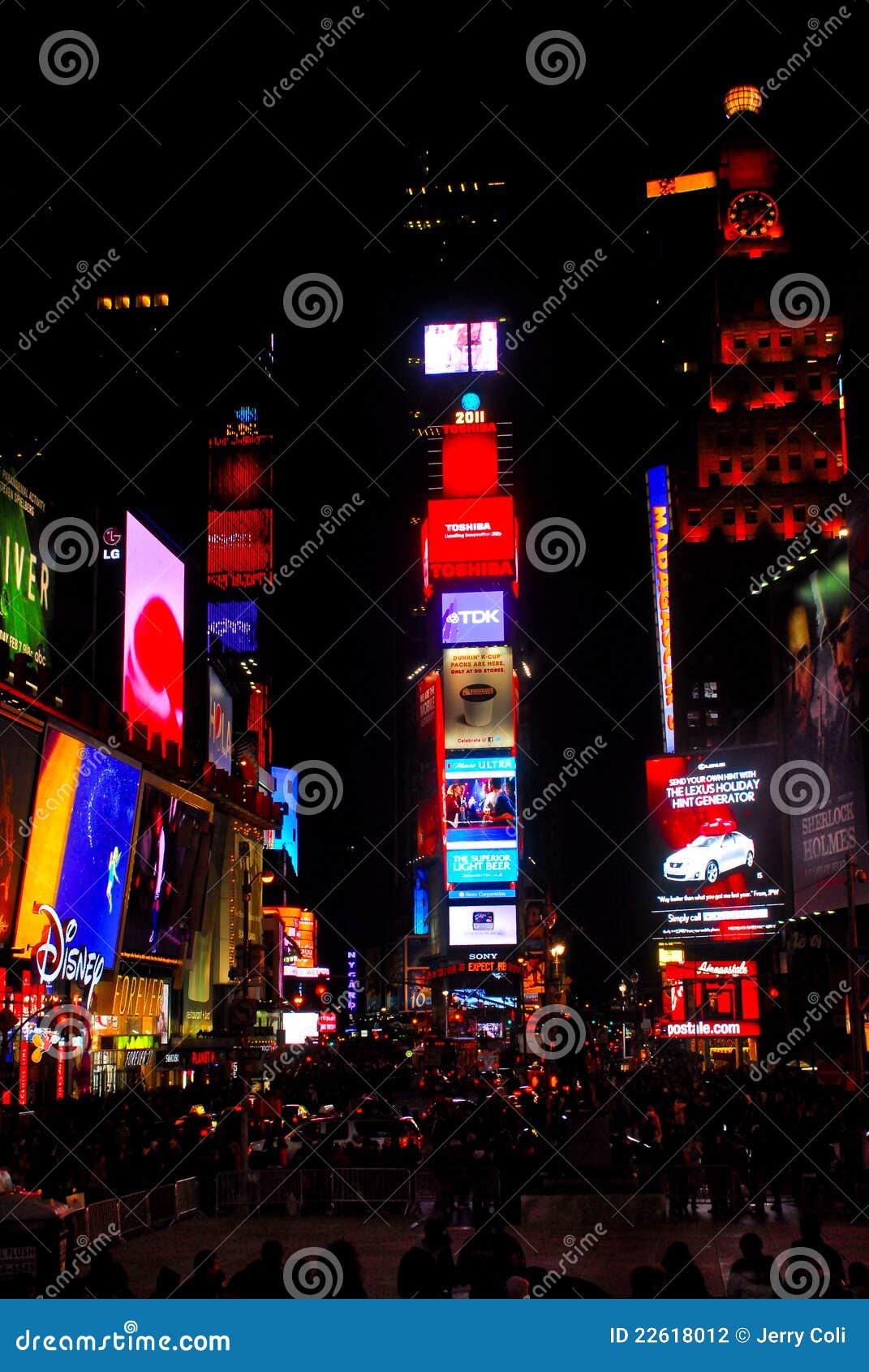 Busy Times Square, Manhattan, NYC Editorial Photography - Image of ...