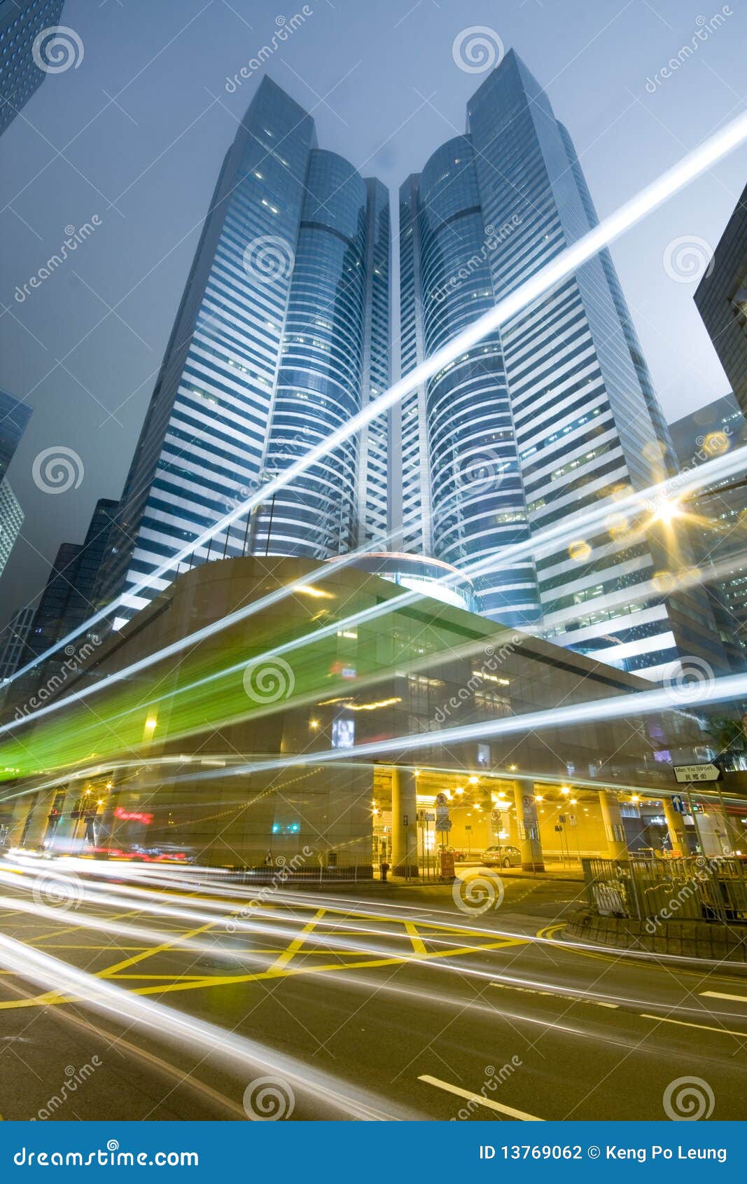 Busy traffic night stock photo. Image of movement, dusk - 13769062