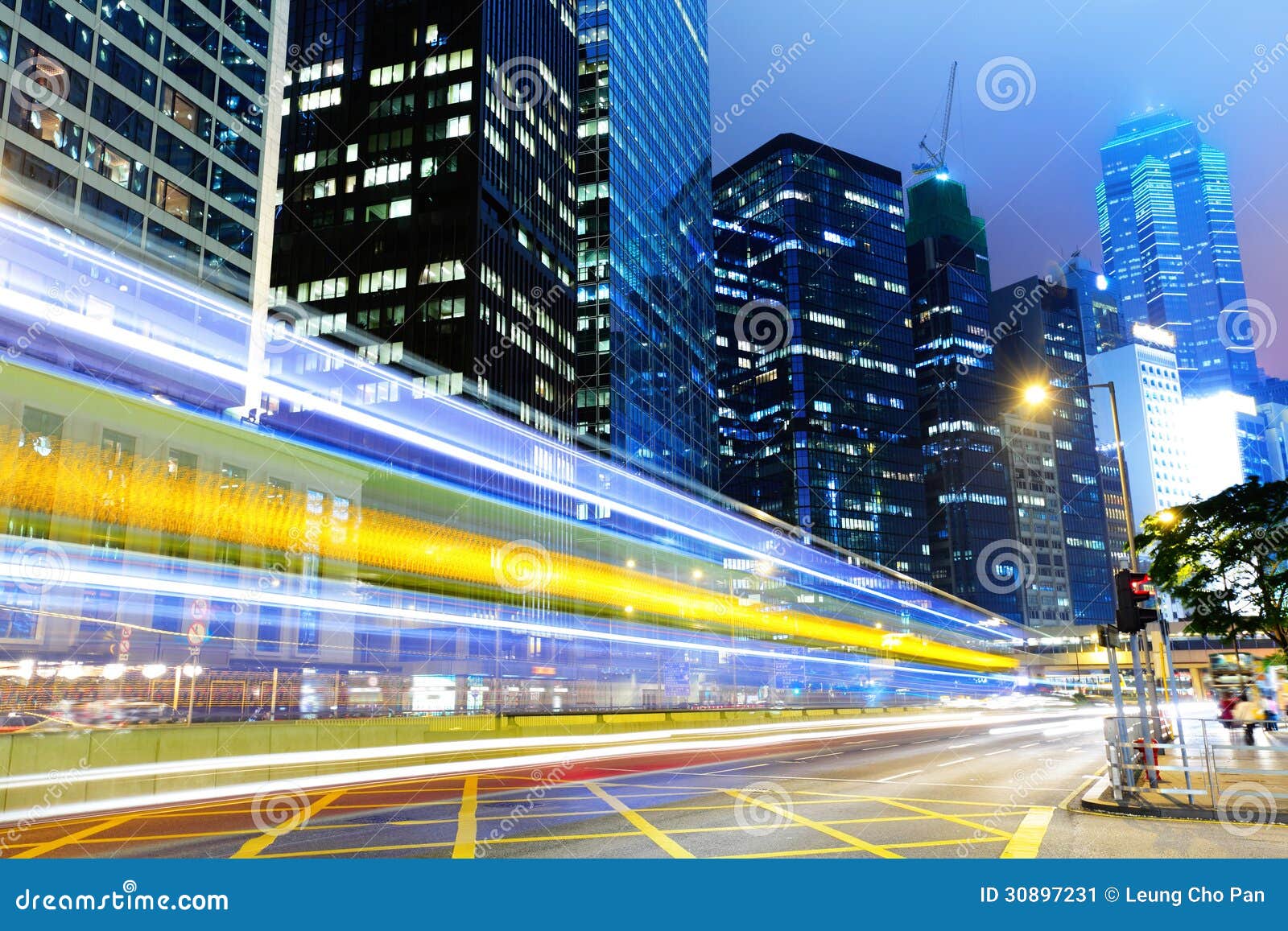 Busy traffic road in city stock image. Image of light - 30897231
