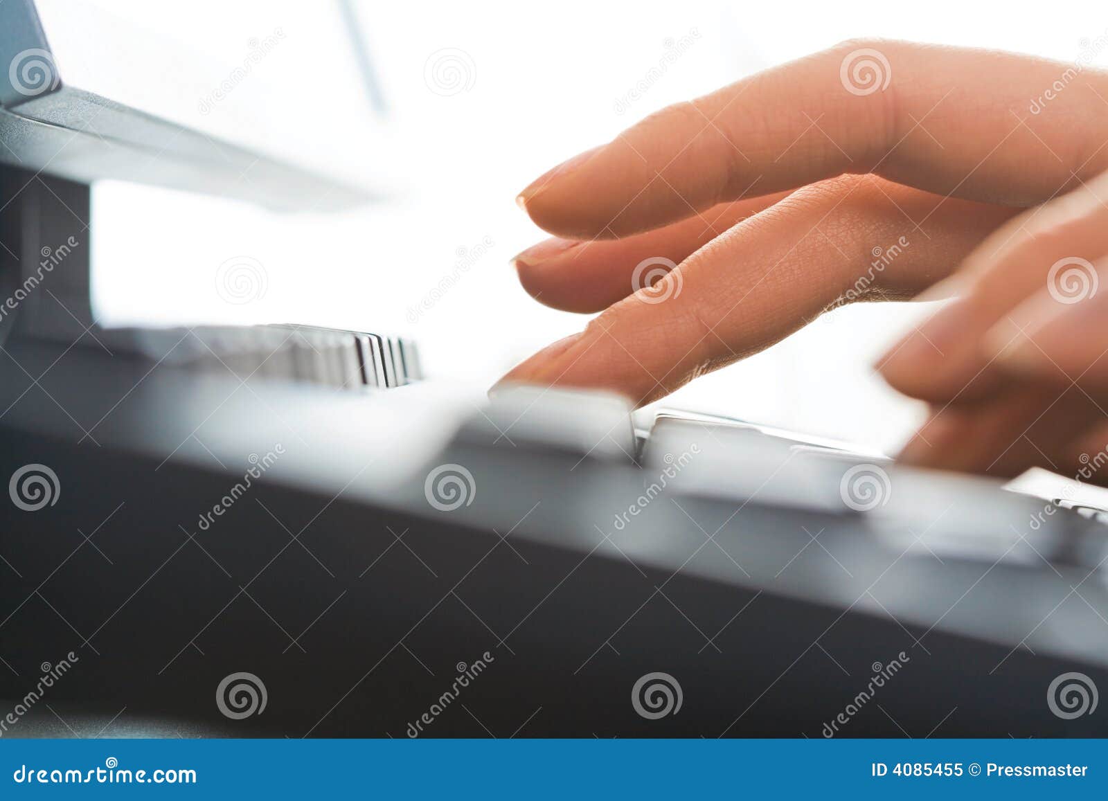 Busy typing stock image. Image of ergonomics, connect - 4085455