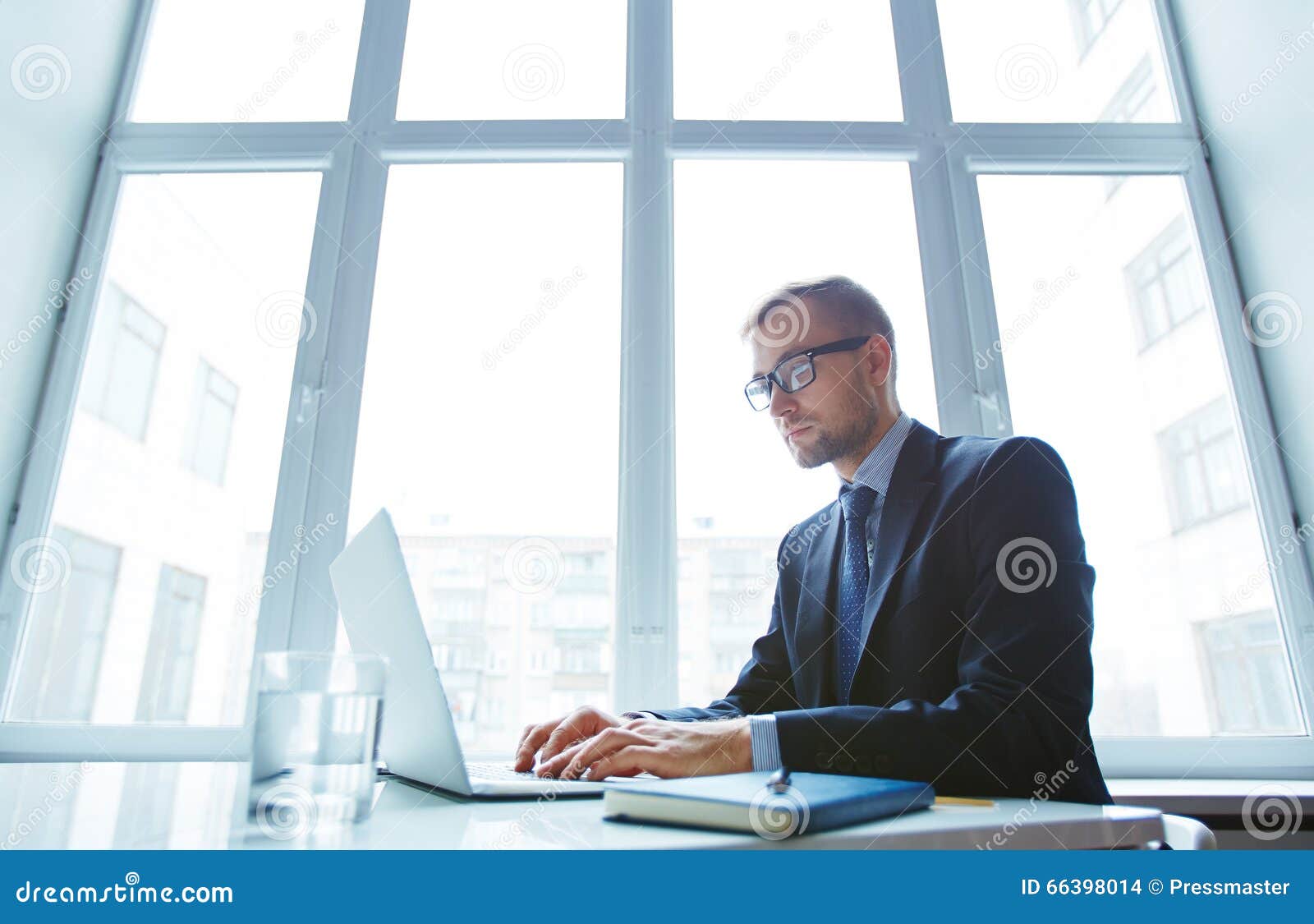Busy typing stock photo. Image of handsome, laptop, networking - 66398014