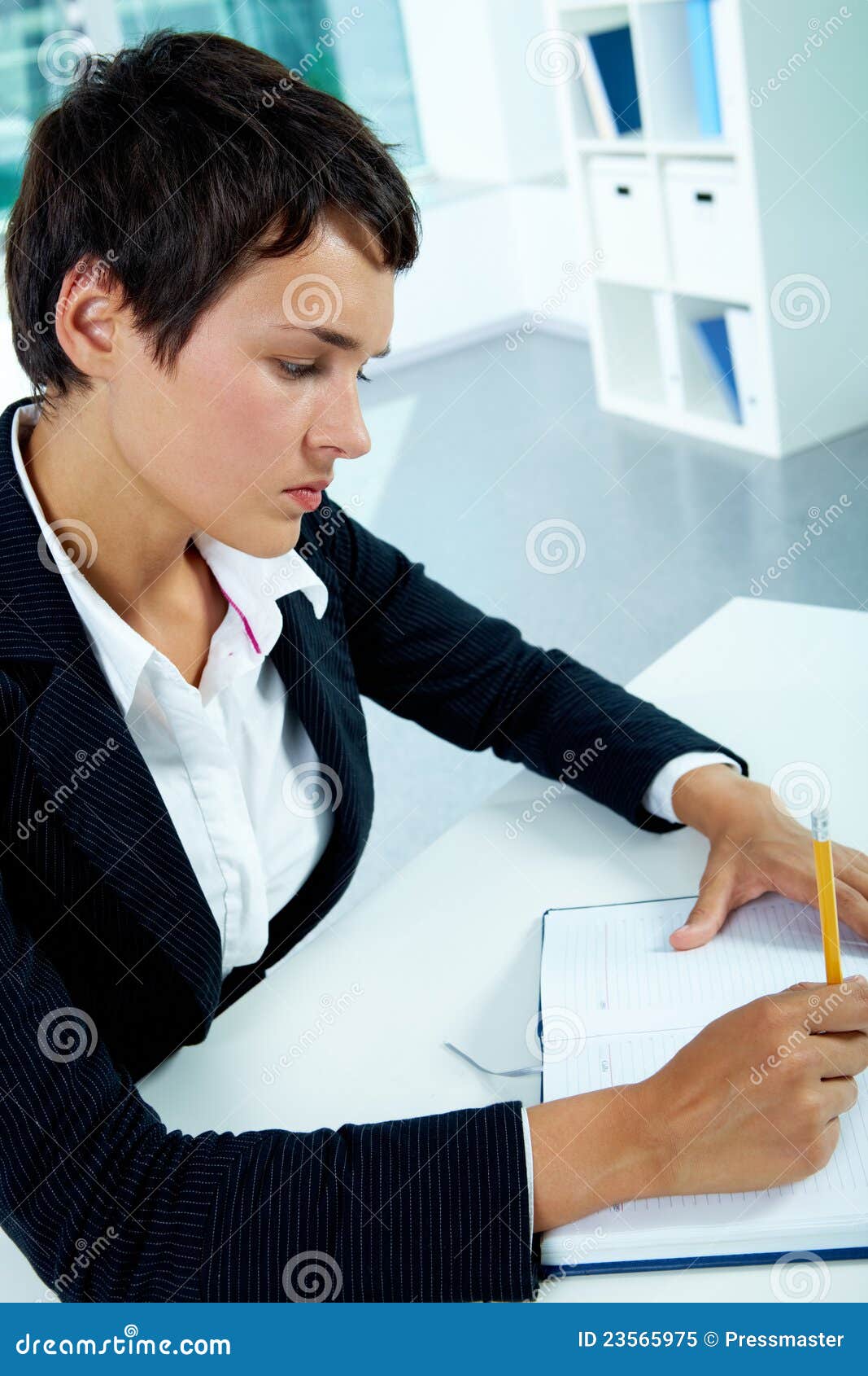 Busy woman stock image. Image of people, cute, career - 23565975