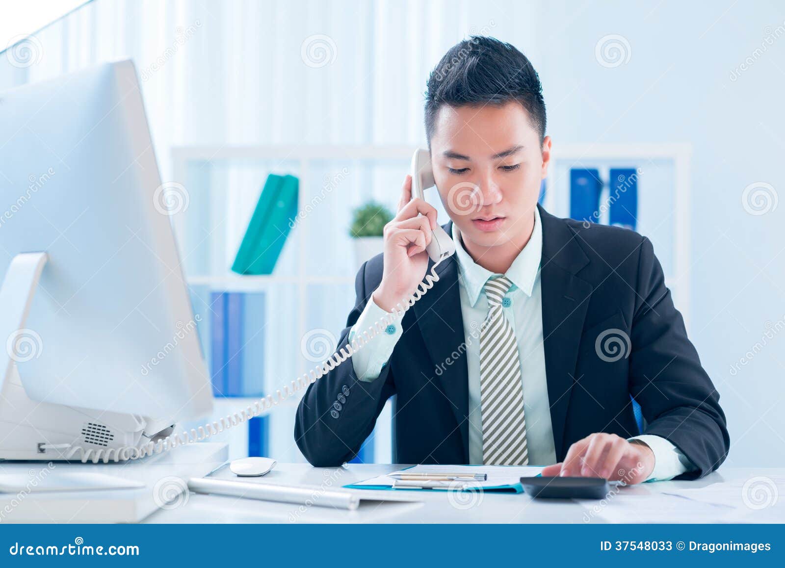 Busy at work stock image. Image of concentration, advisor - 37548033