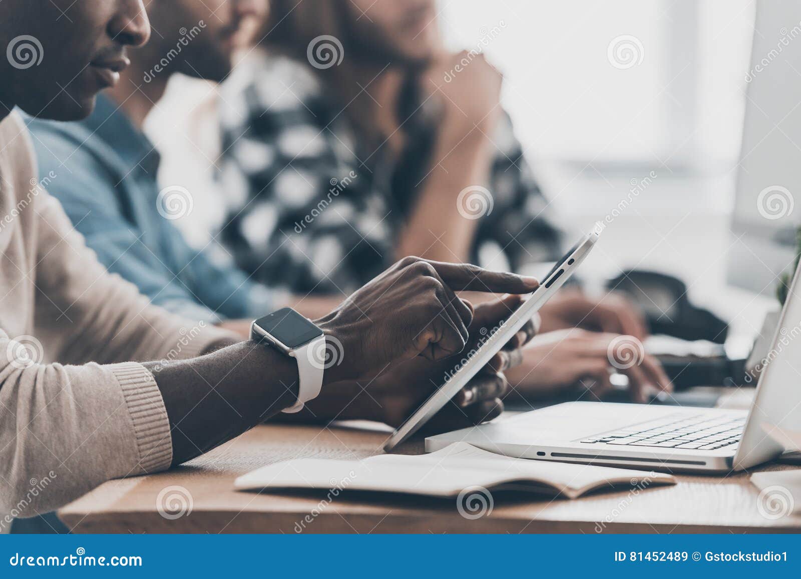 Busy at work. stock image. Image of connection, motivation - 81452489