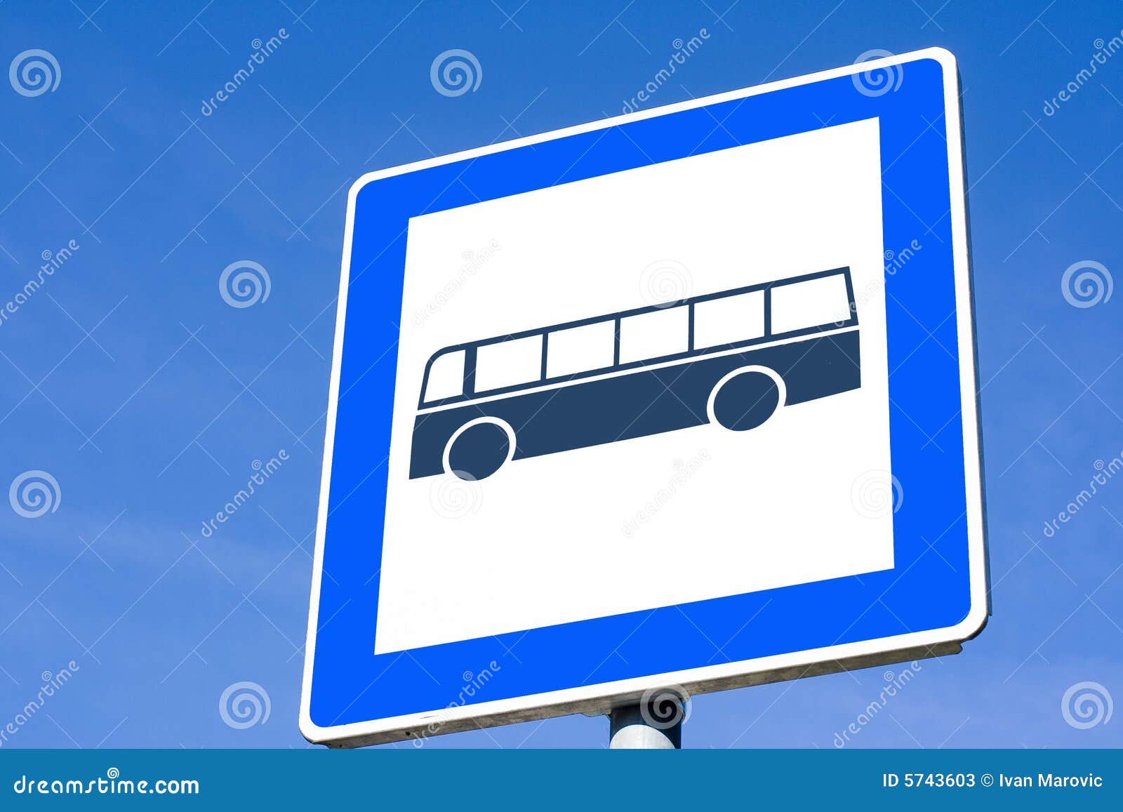 Buszeichen stockbild. Bild von begriff, nachricht, symbol - 5743603