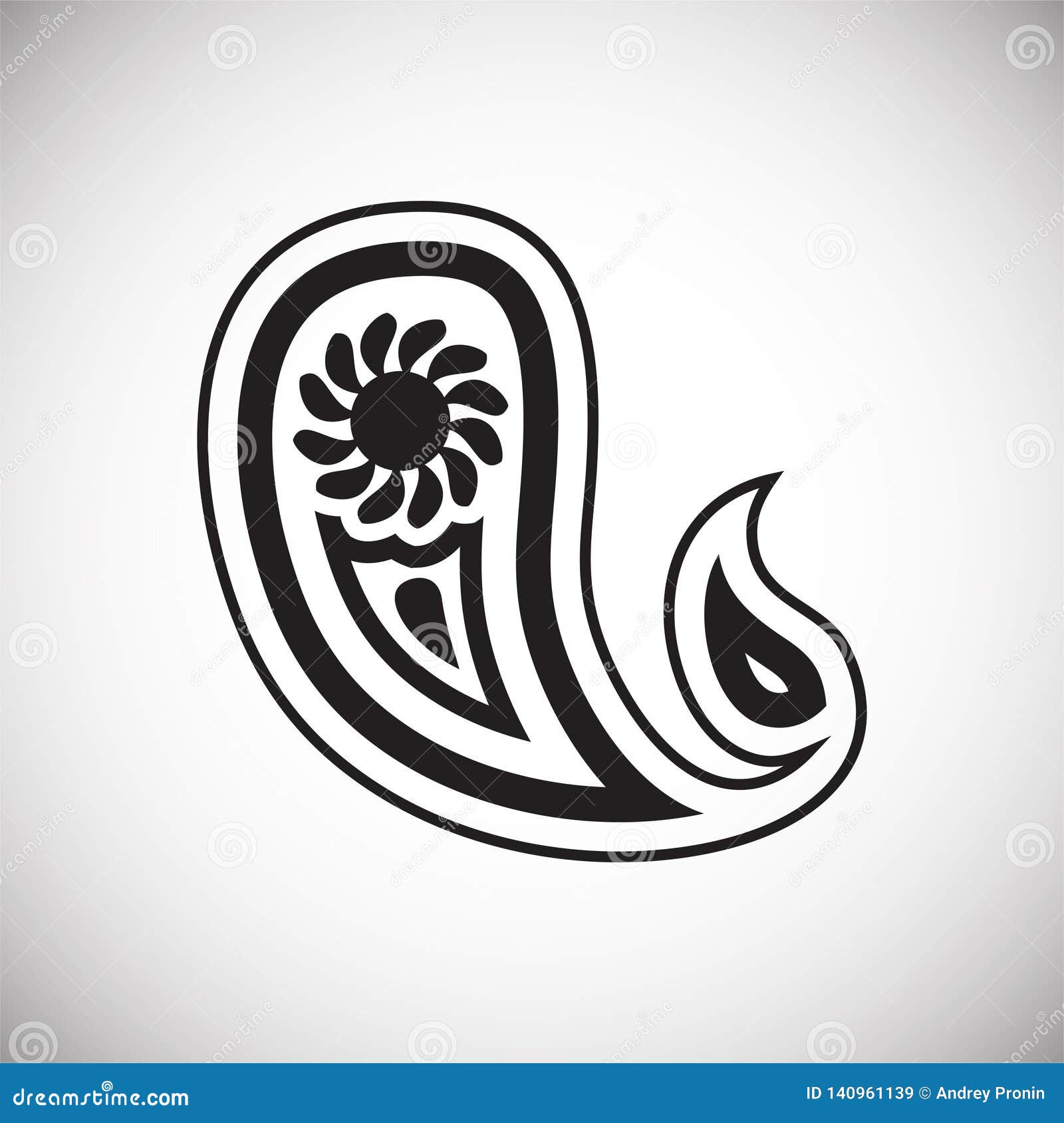 Buta Icon on White Background for Graphic and Web Design. Simple Vector ...