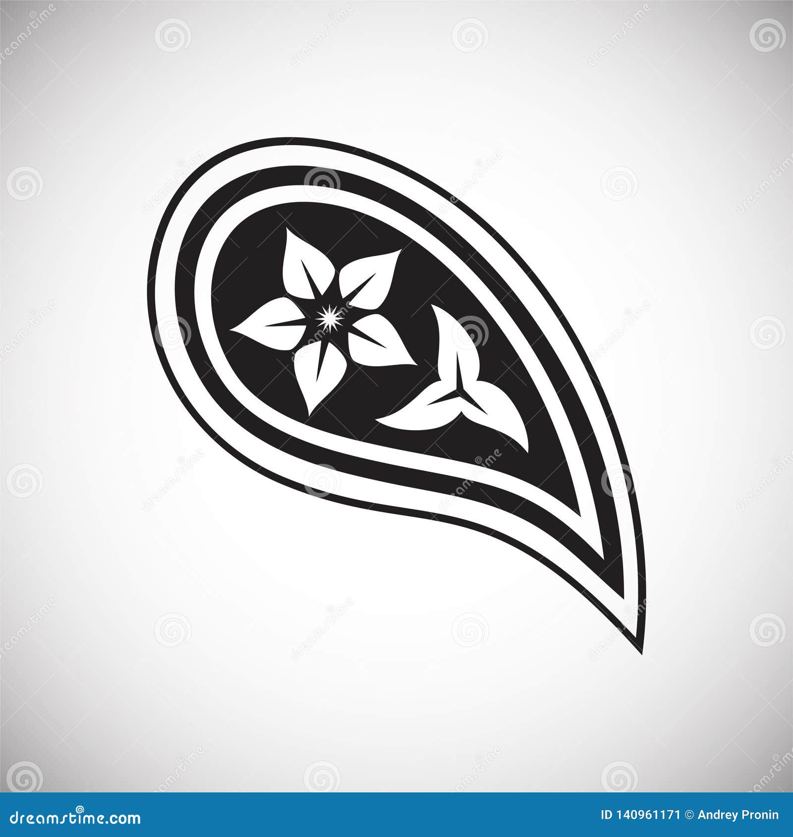 Buta Icon on White Background for Graphic and Web Design. Simple Vector ...