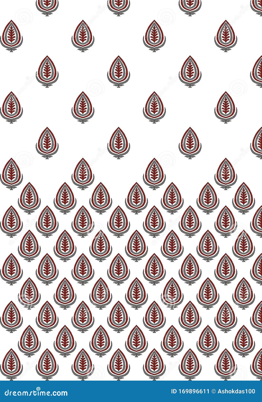 BUTA PATTERN DESIGN ALLOVER BACKGROUND for PRINT Stock Illustration ...