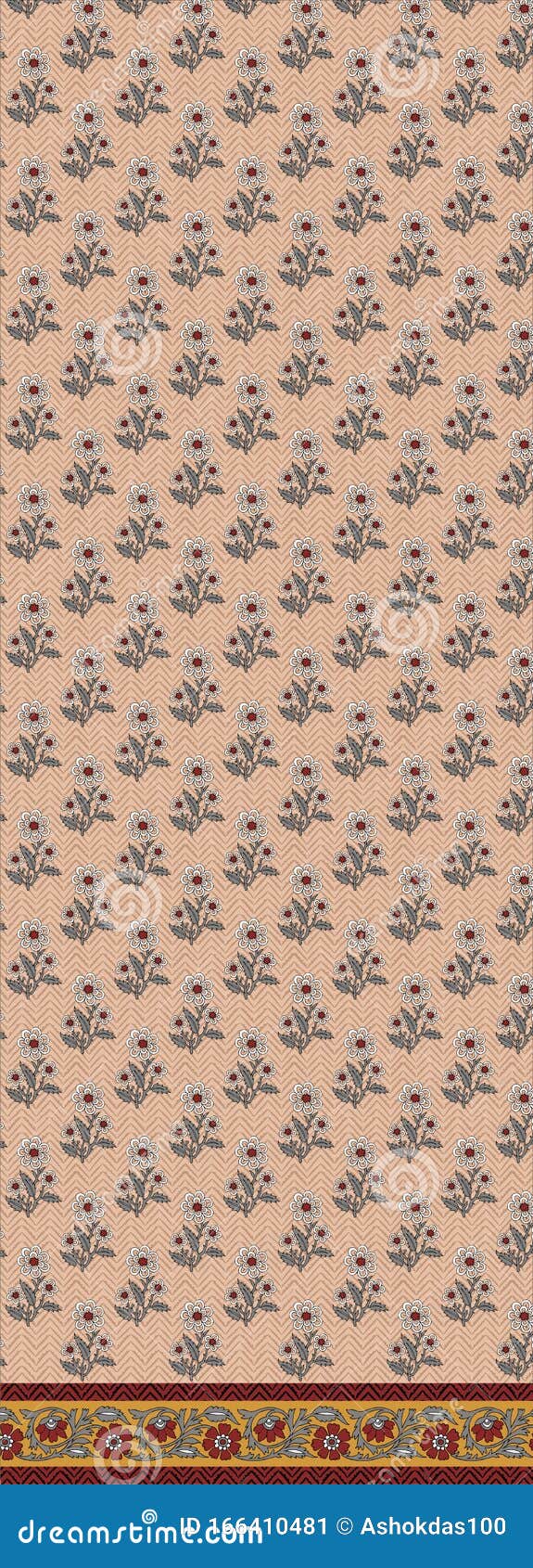 BUTA PATTERN DESIGN BACKGROUND for PRINT Stock Illustration ...