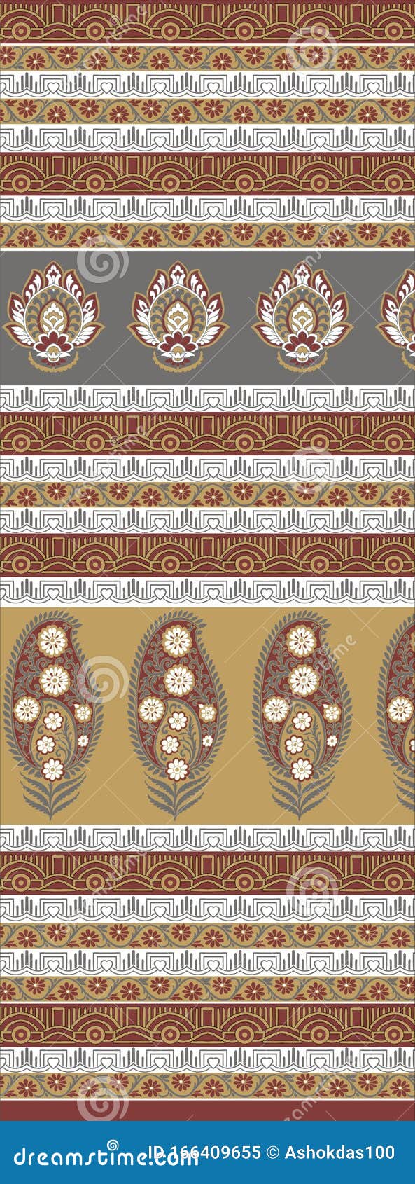 BUTA PATTERN DESIGN BACKGROUND for PRINT Stock Illustration ...
